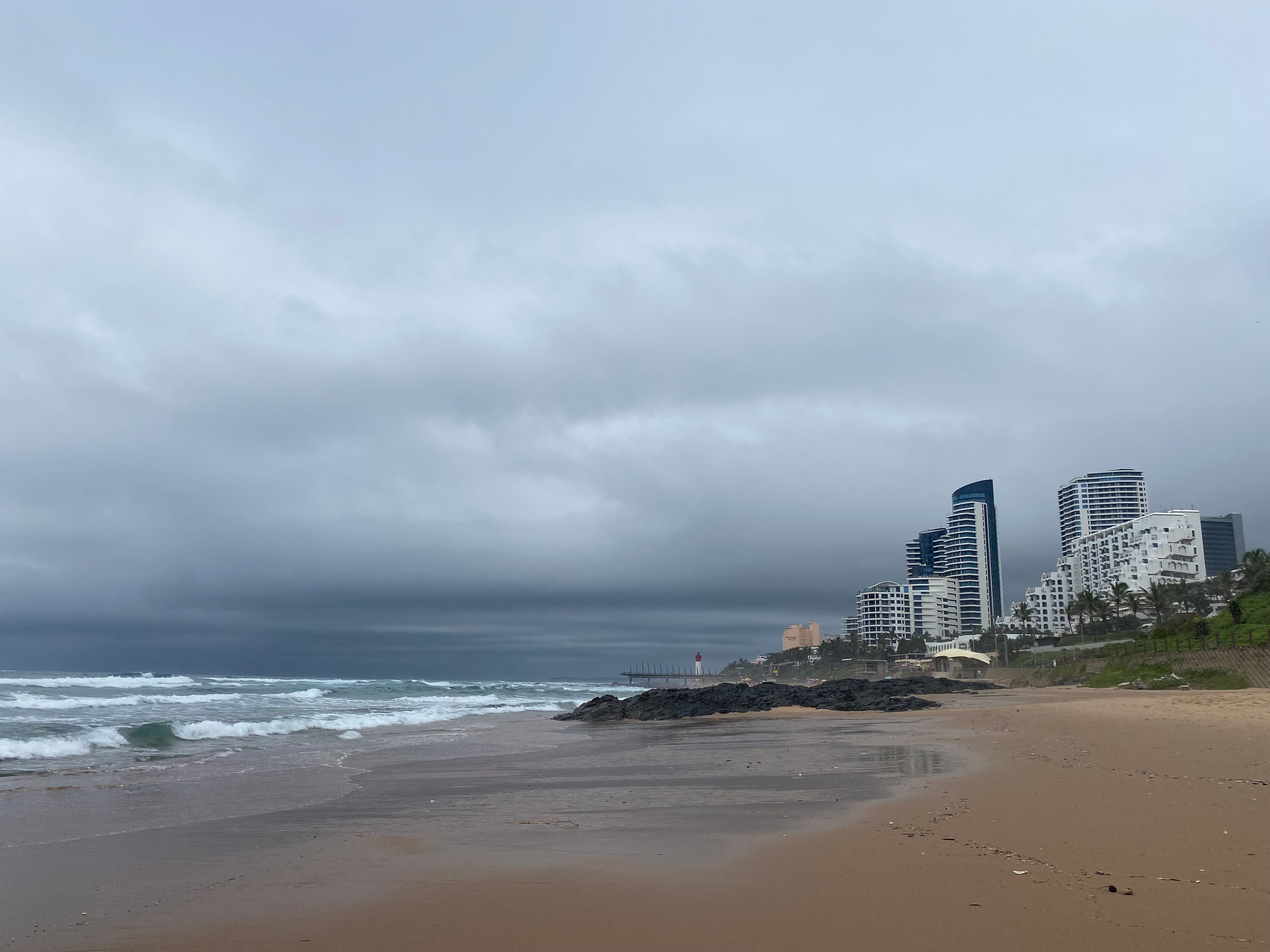 Coastal Skyline with Modern High-Rise Buildings · Free Stock Photo