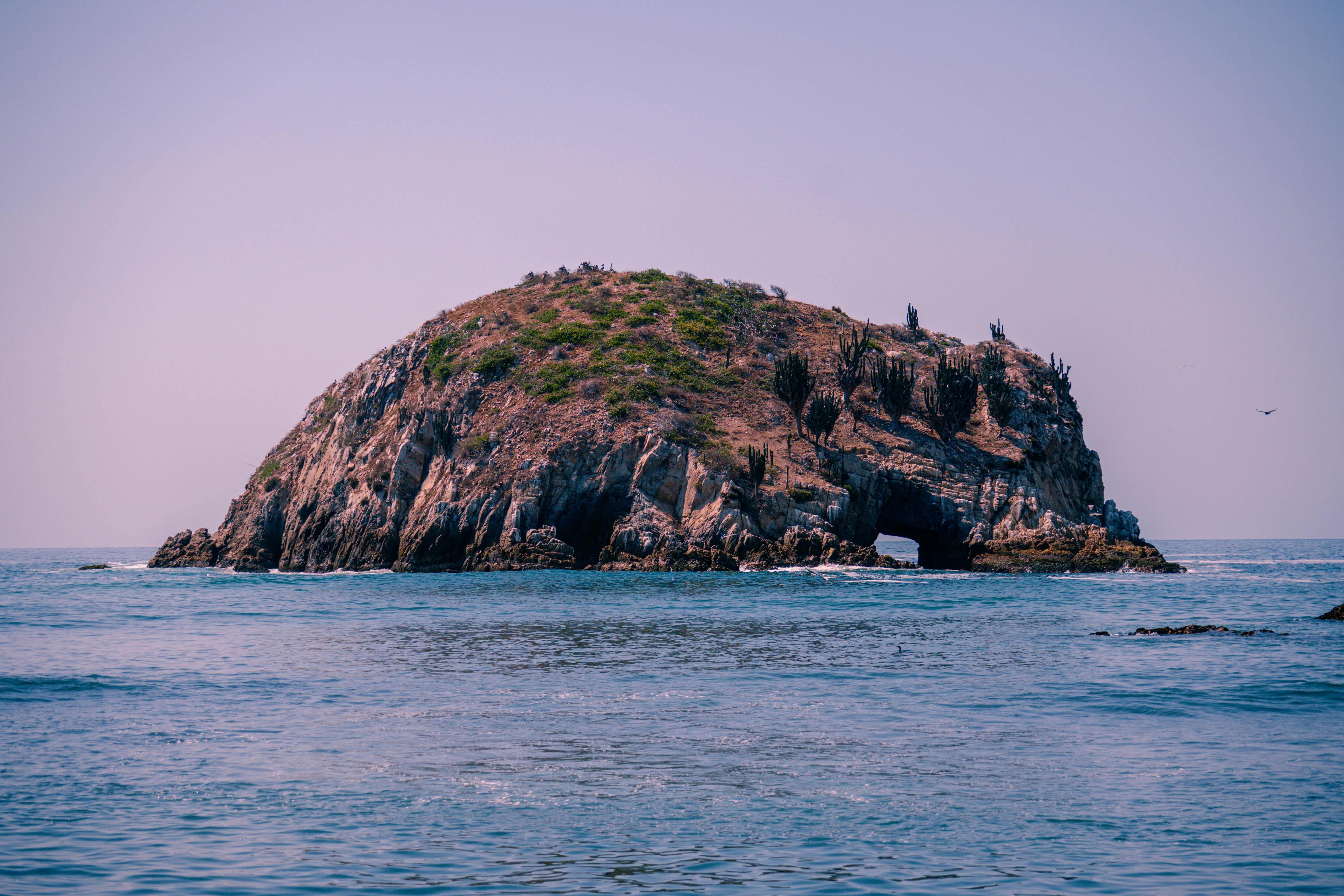 Majestic Rock Formation at Maruata Beach, Mexico · Free Stock Photo