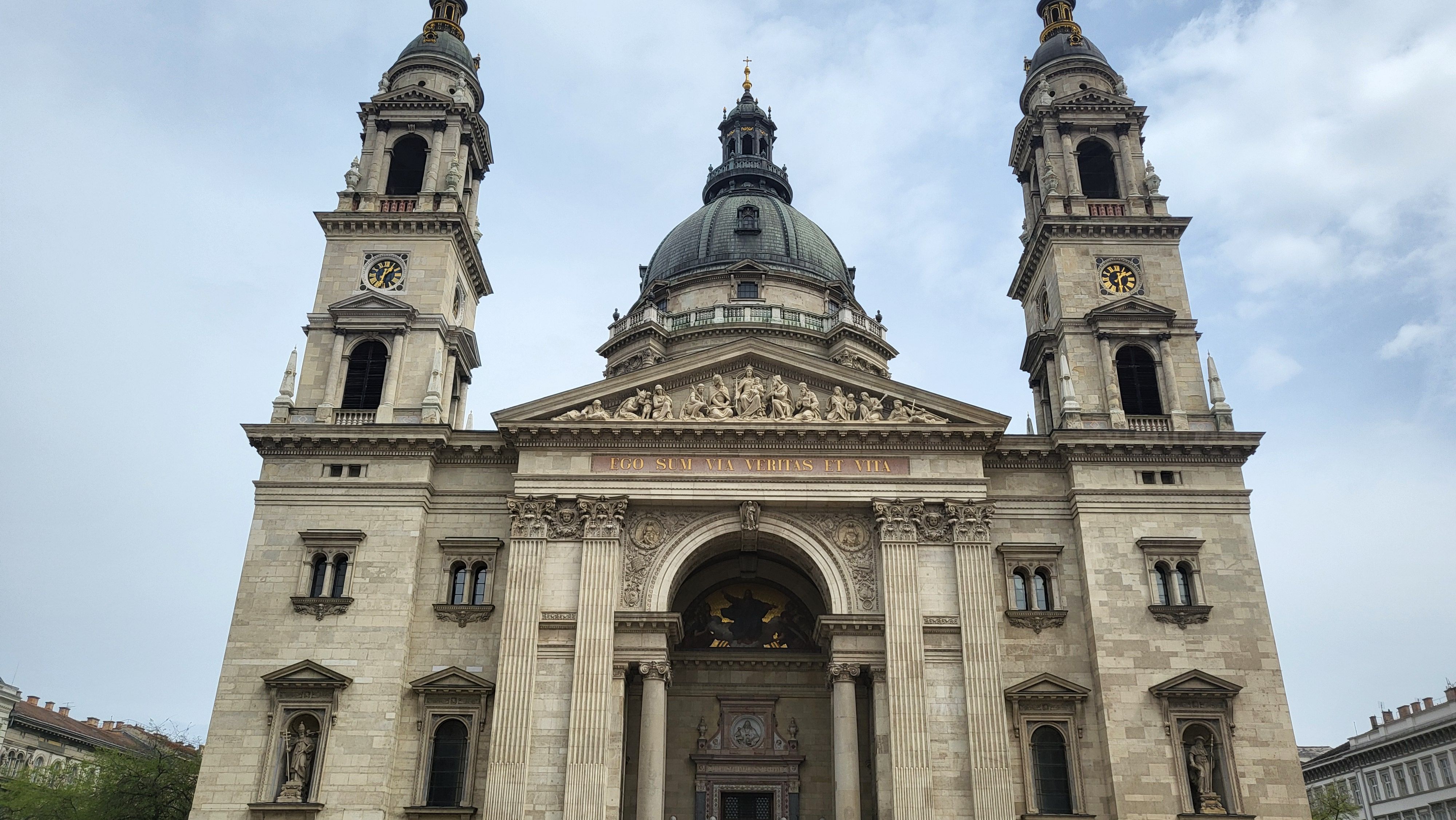 Saint Stephen's Basilica Budapest Exterior View · Free Stock Photo