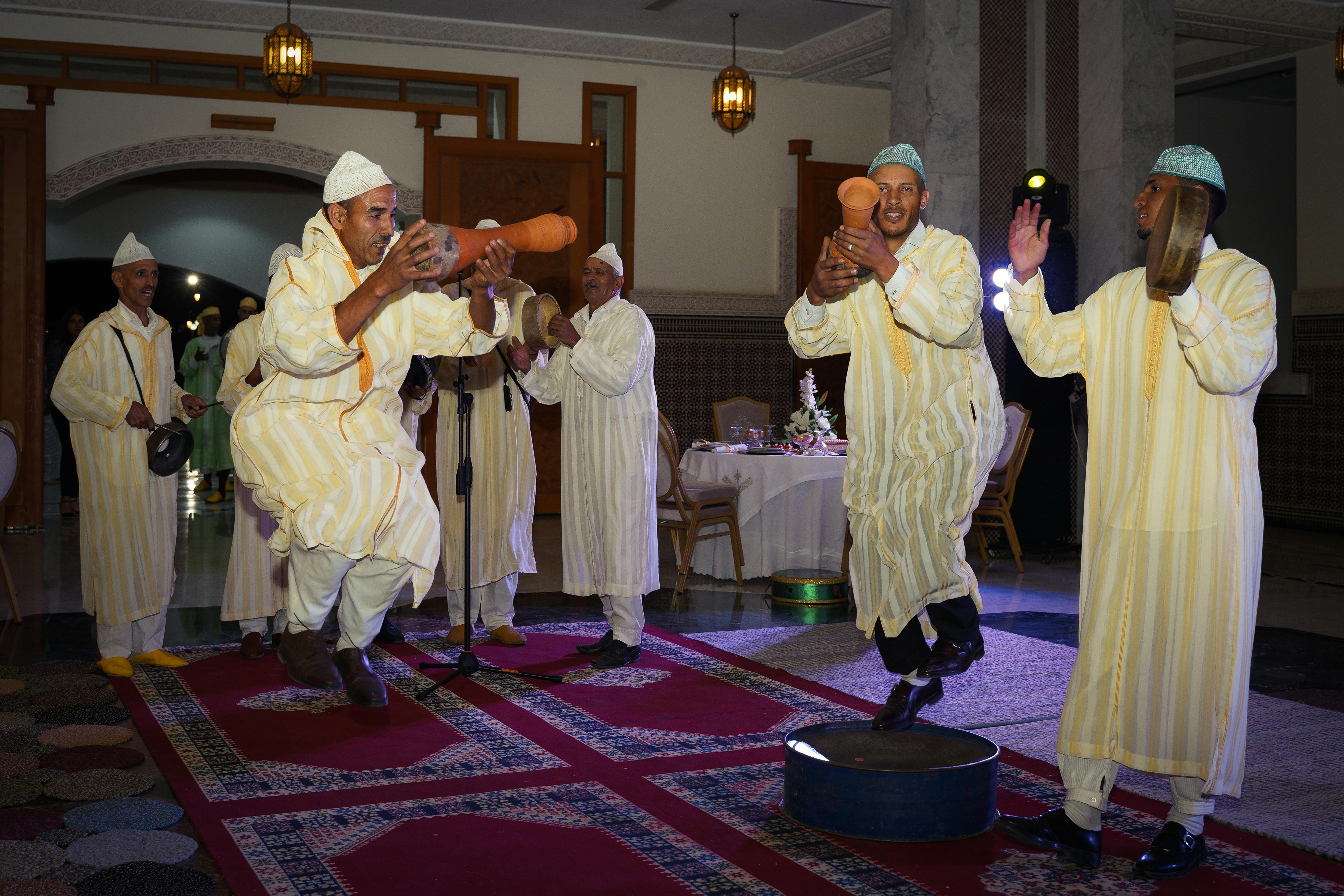 Traditional Berber Musicians Performing in Marrakesh · Free Stock Photo