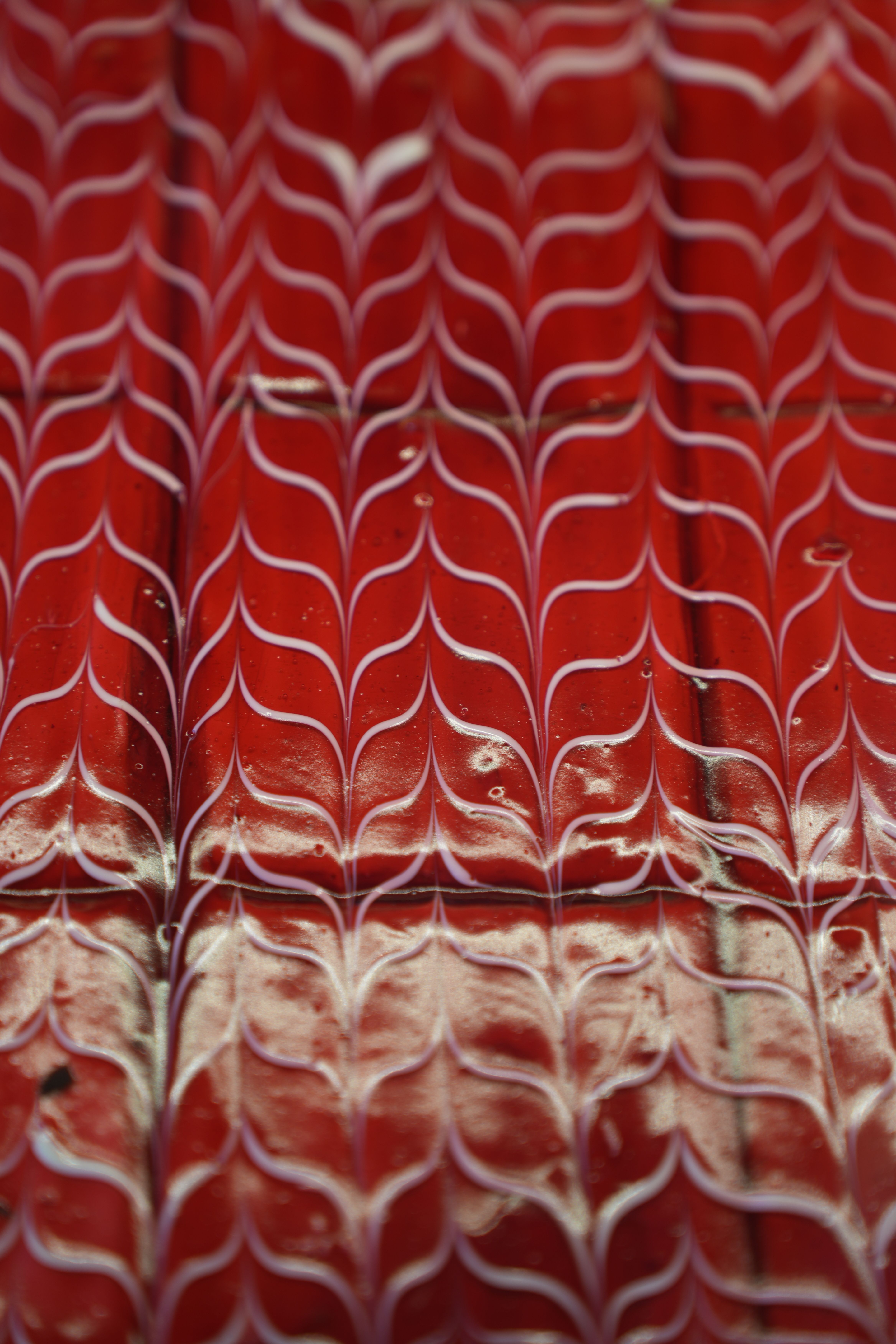 Intricate Red Abstract Geometric Pattern Design · Free Stock Photo