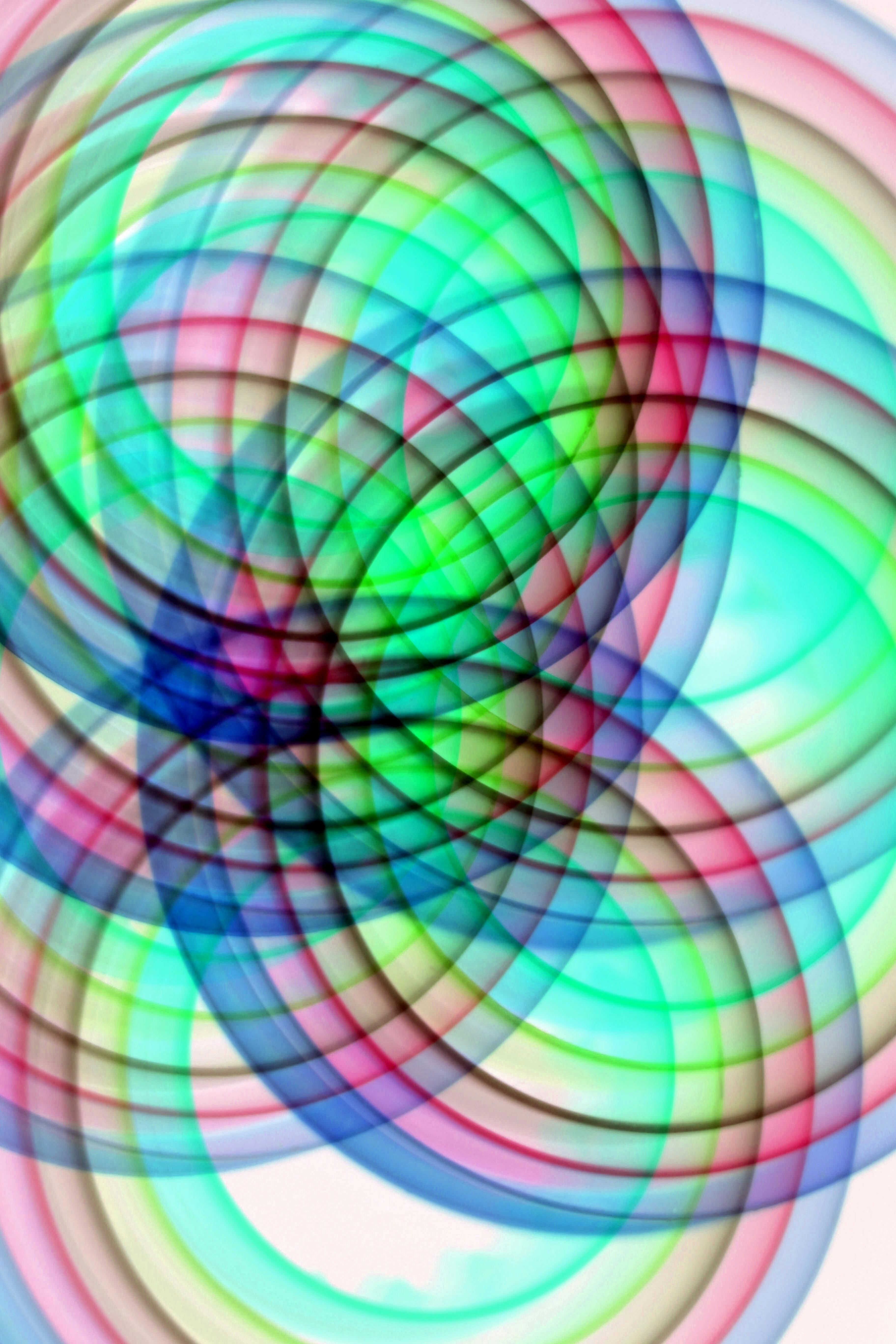 Colorful Abstract Light Pattern Photography · Free Stock Photo