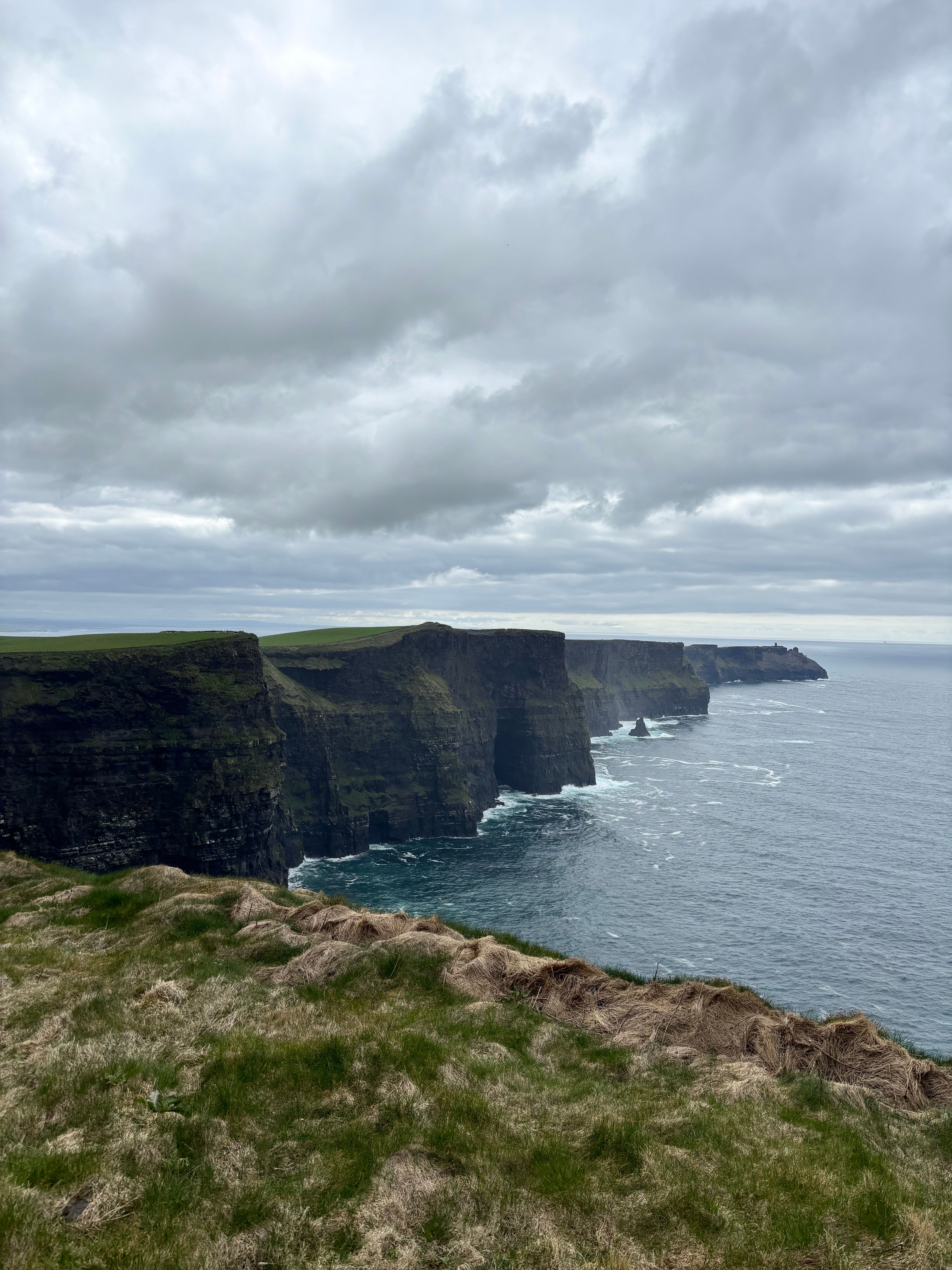 Majestic Cliffs of Moher in Overcast Weather · Free Stock Photo