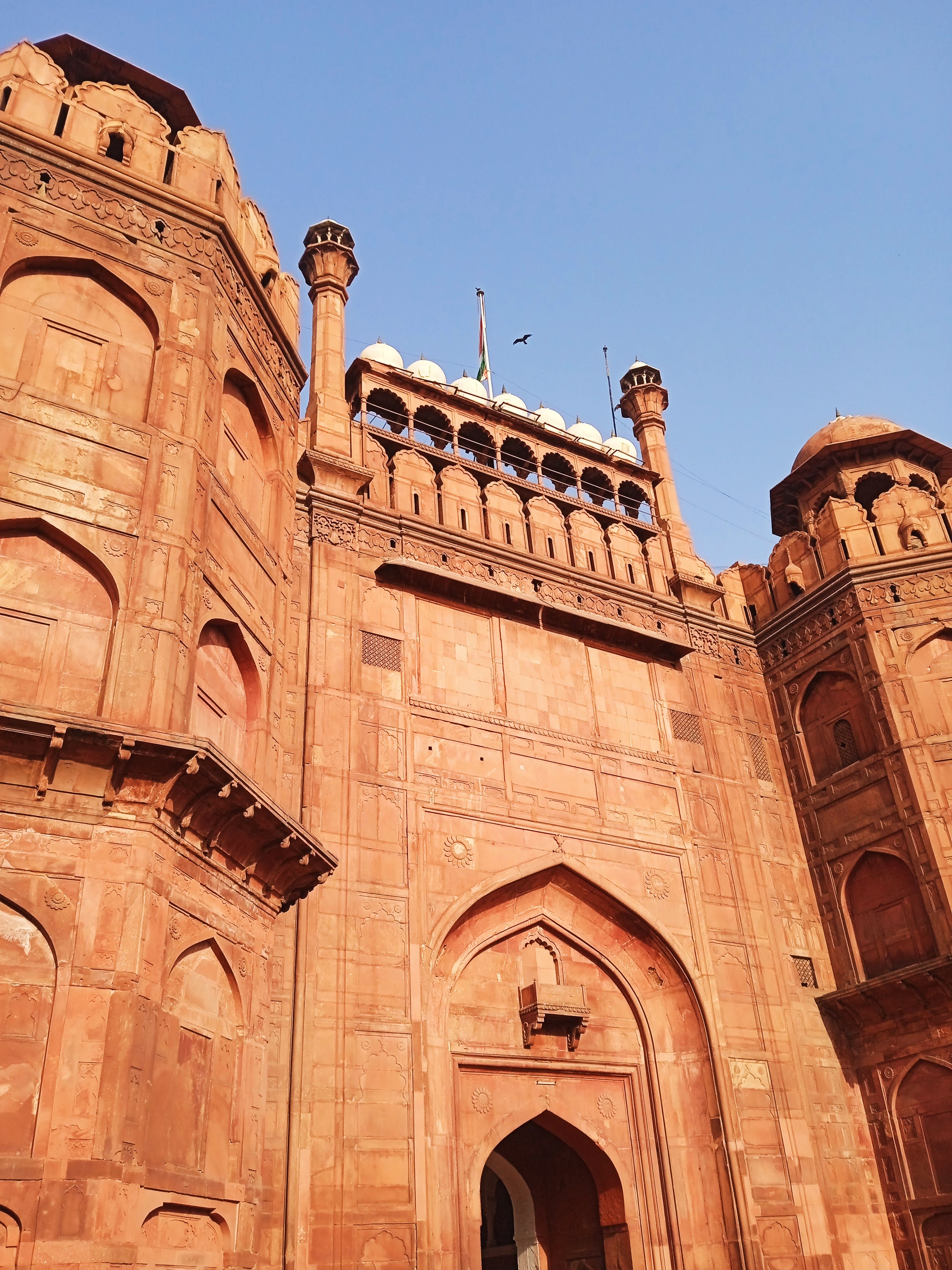 Historic Red Fort Monument Architecture · Free Stock Photo