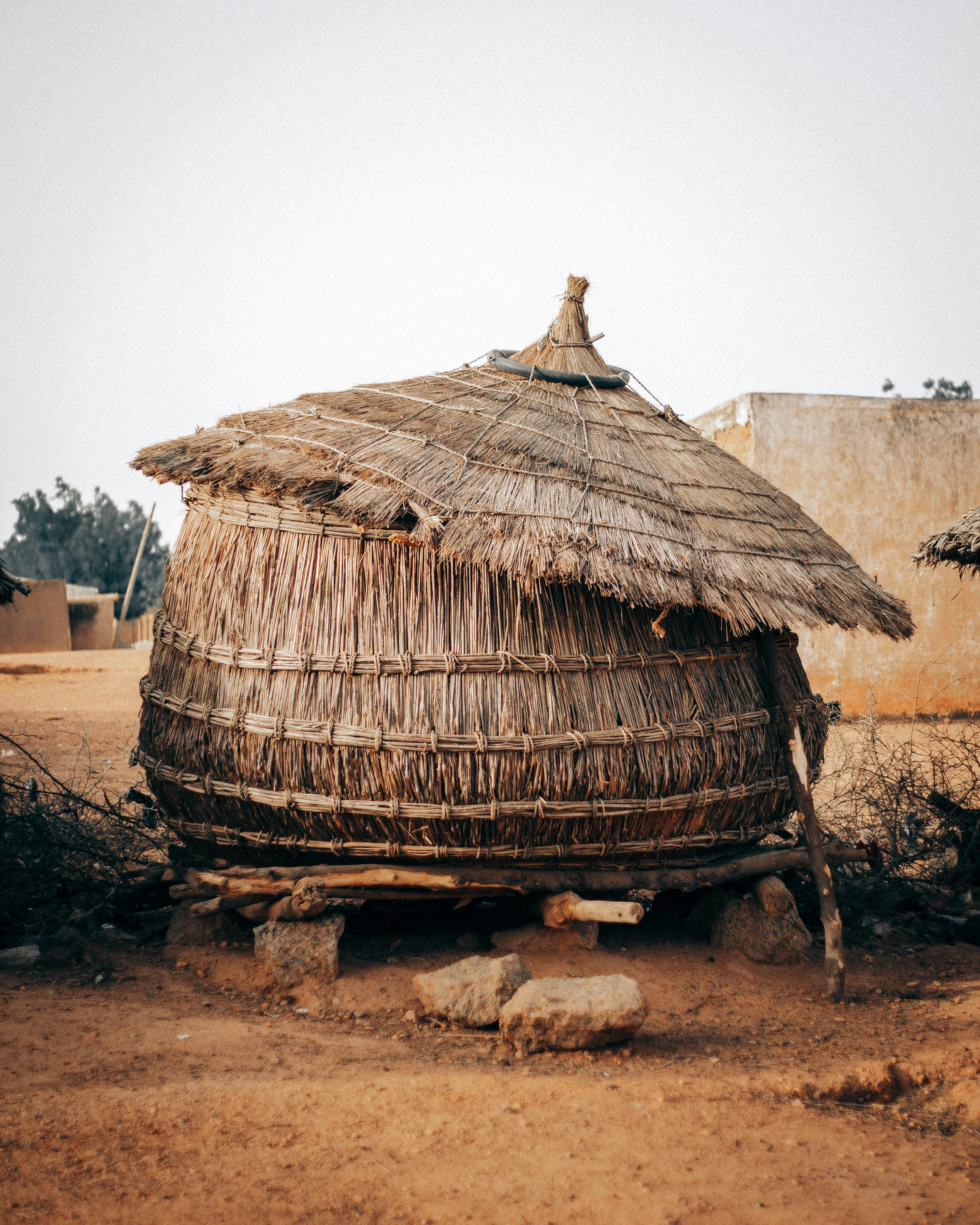 Traditional African Hut in Rural Setting · Free Stock Photo