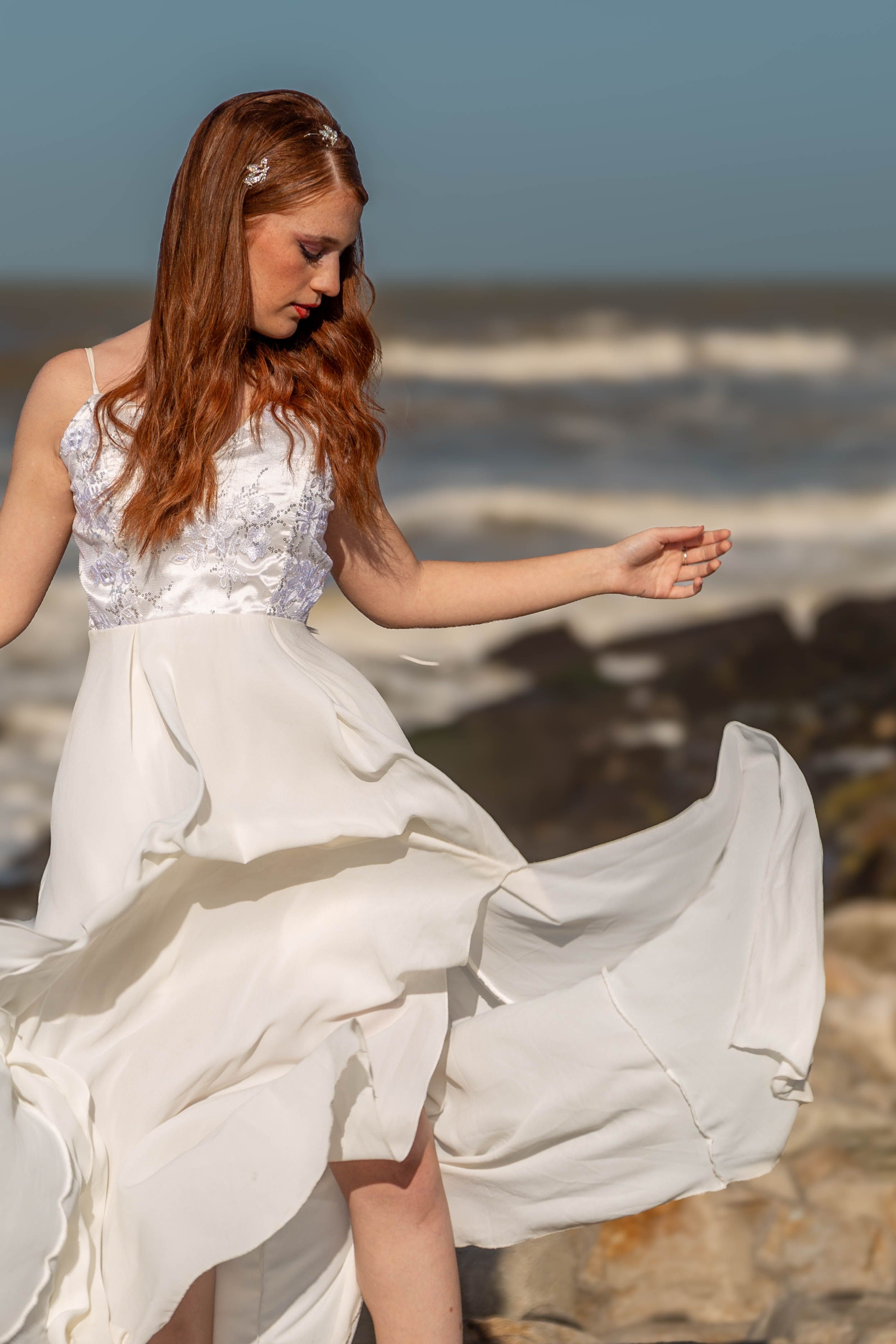 Woman Standing By Ocean Photos, Download The BEST Free Woman Standing ...