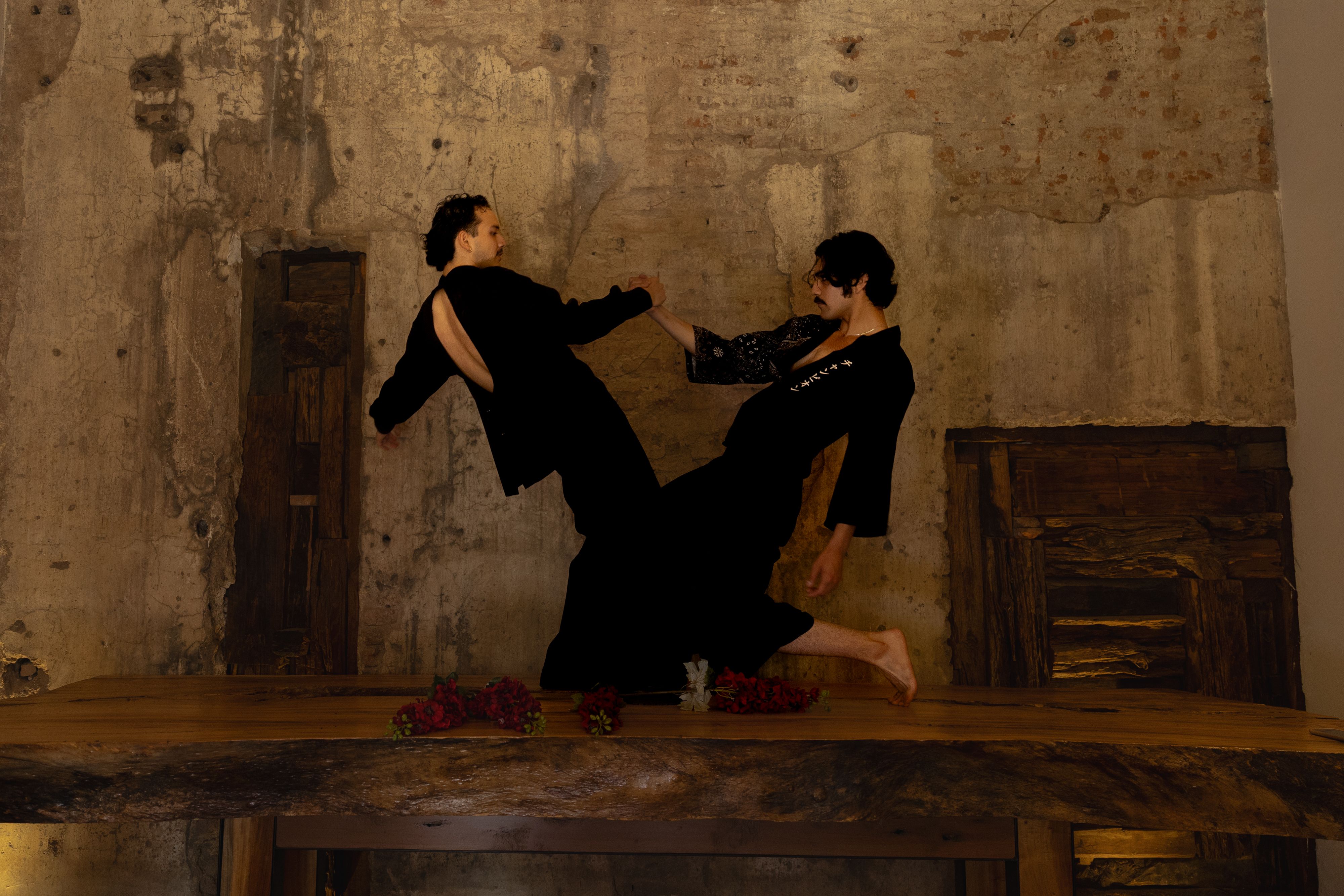 Artistic Dance Performance in Rustic Setting · Free Stock Photo