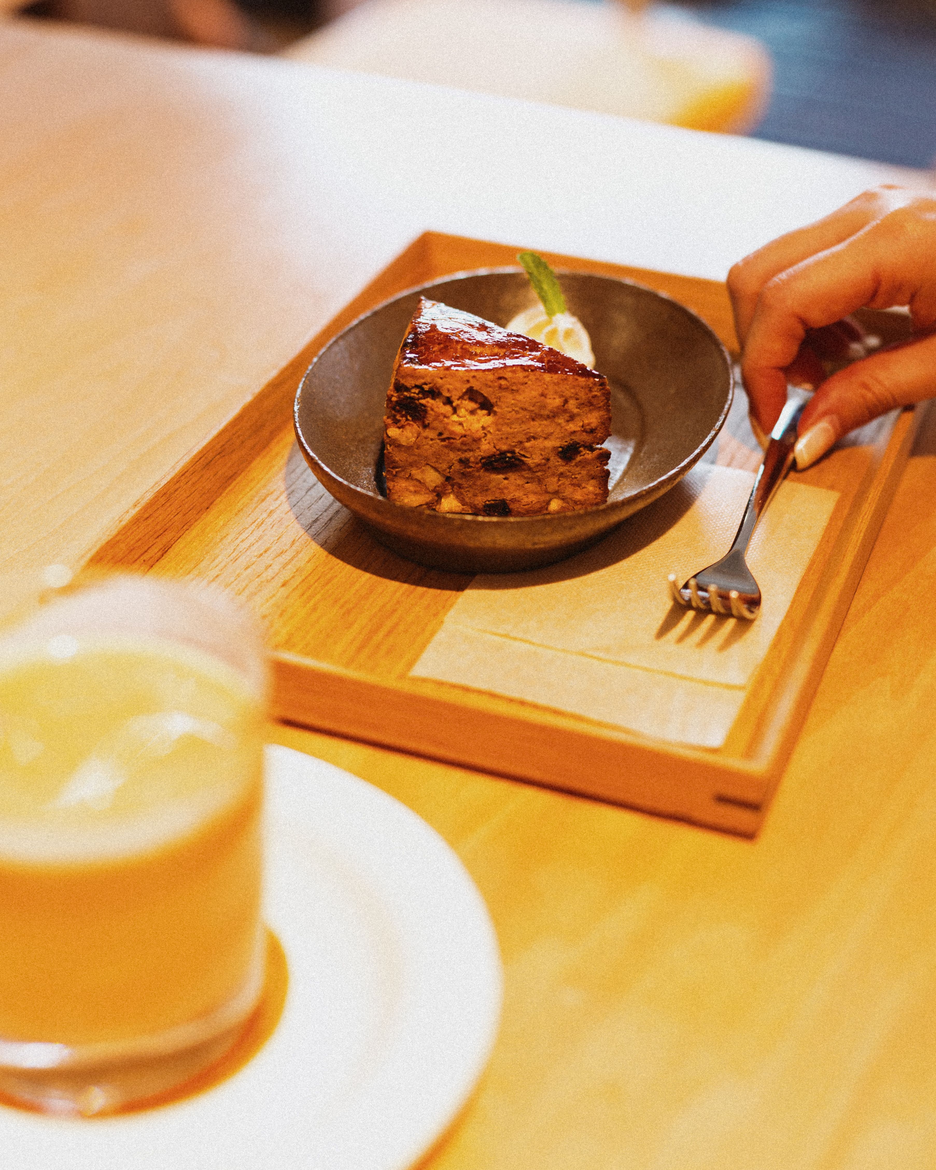 Delicious Slice of Cake with Coffee in Tokyo Café · Free Stock Photo