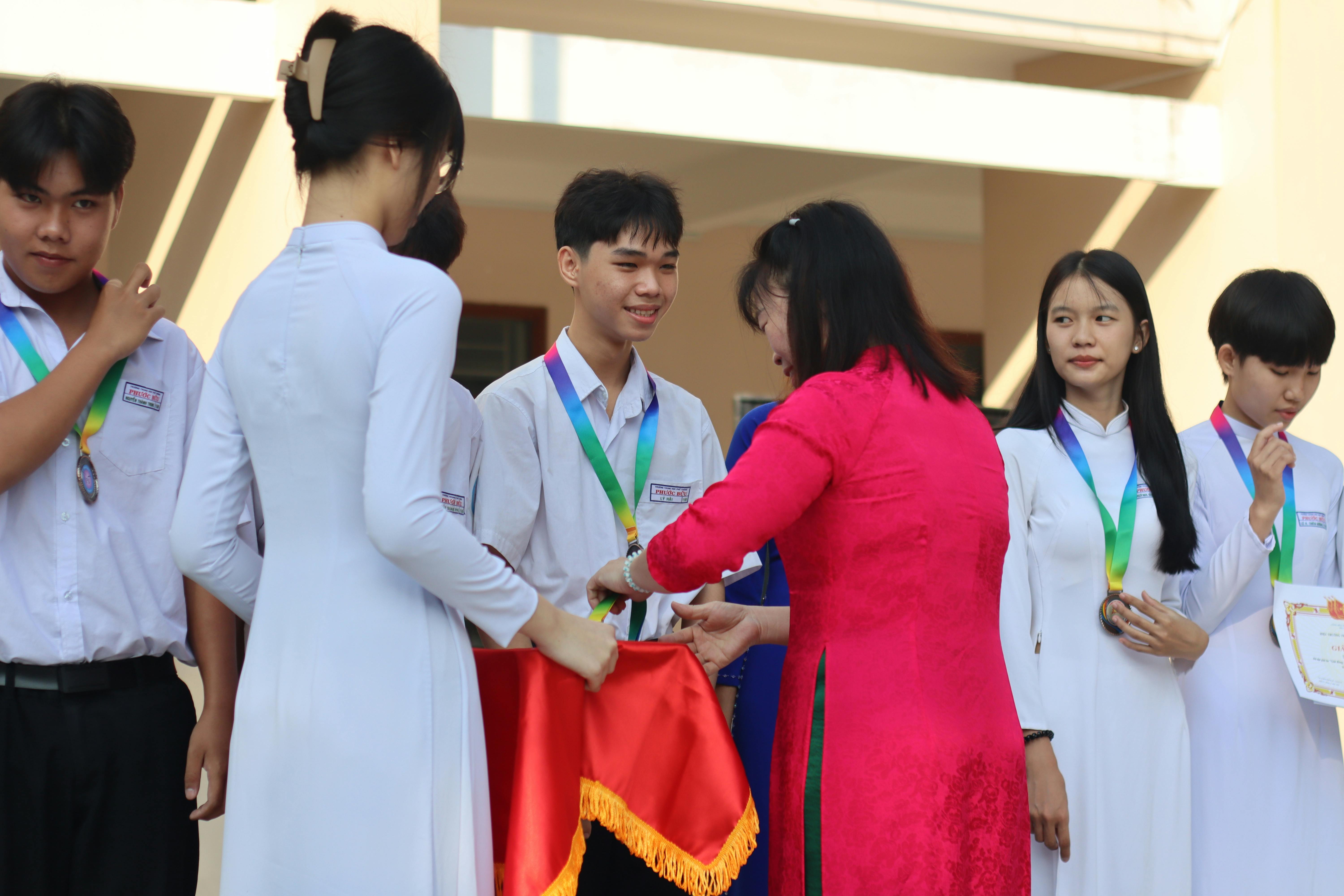 Students Receiving Awards at School Ceremony · Free Stock Photo