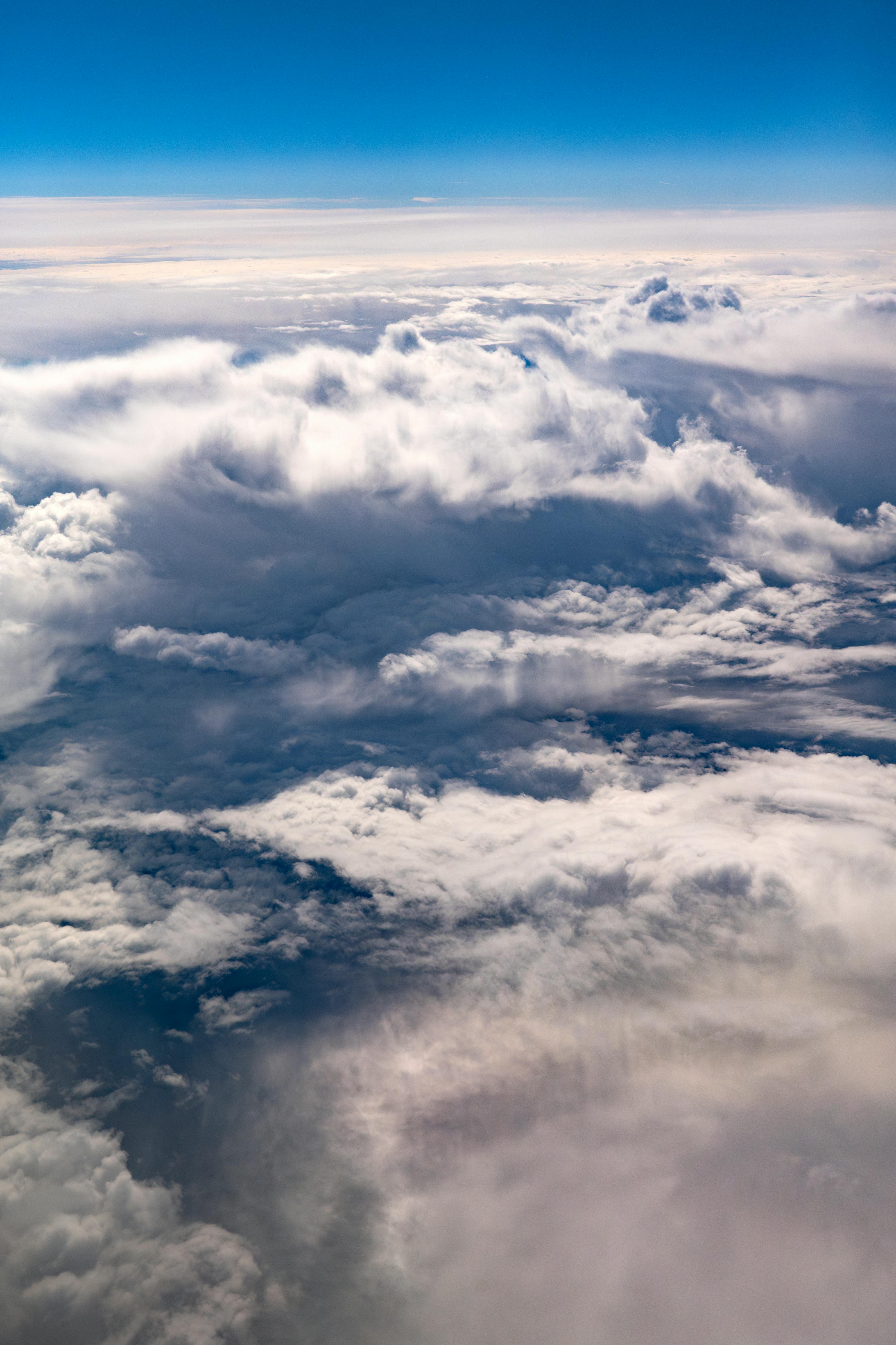 Aerial View of Cloudscape Over Florence, Italy · Free Stock Photo