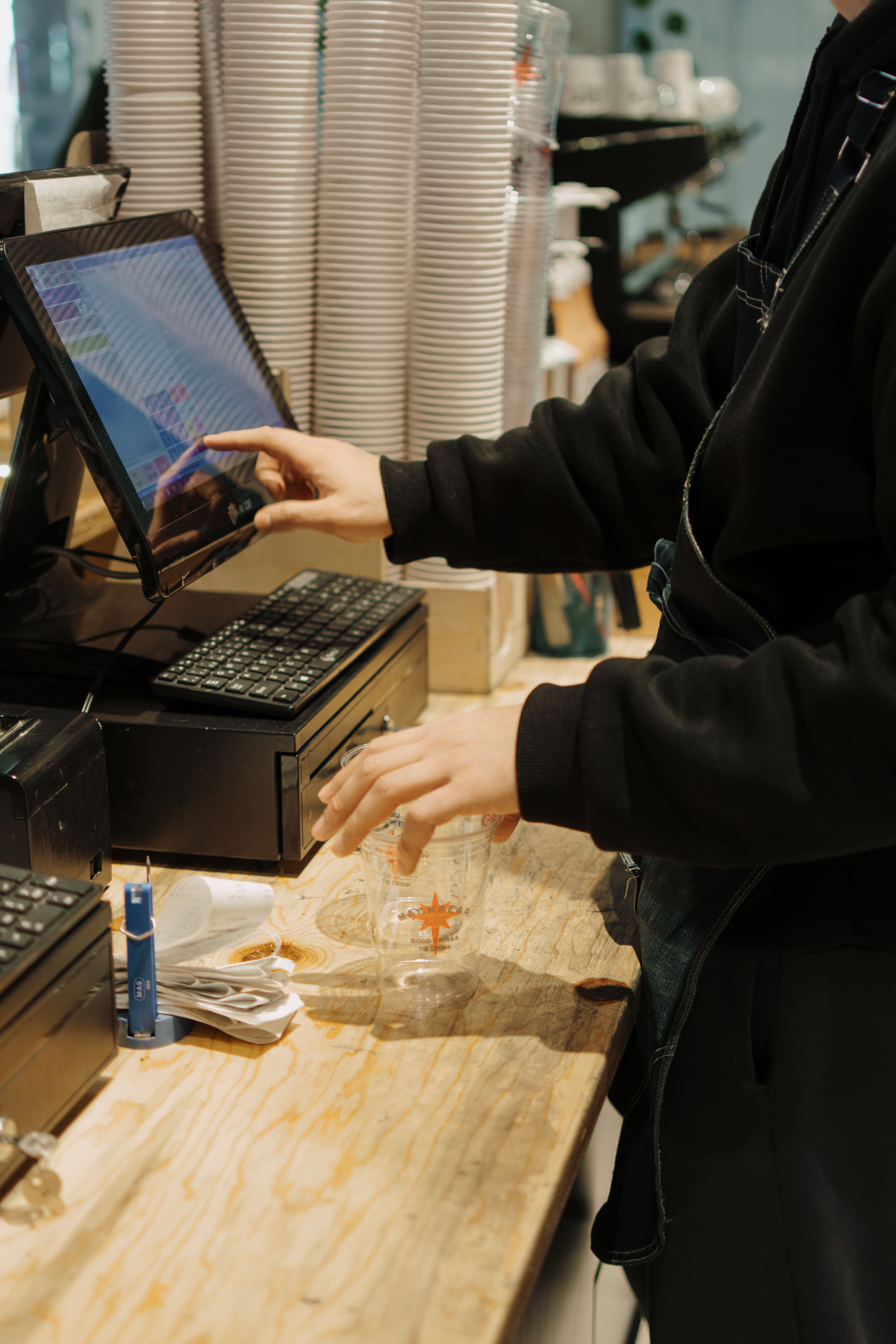 Coffee Shop Cash Register Photos, Download The BEST Free Coffee Shop ...