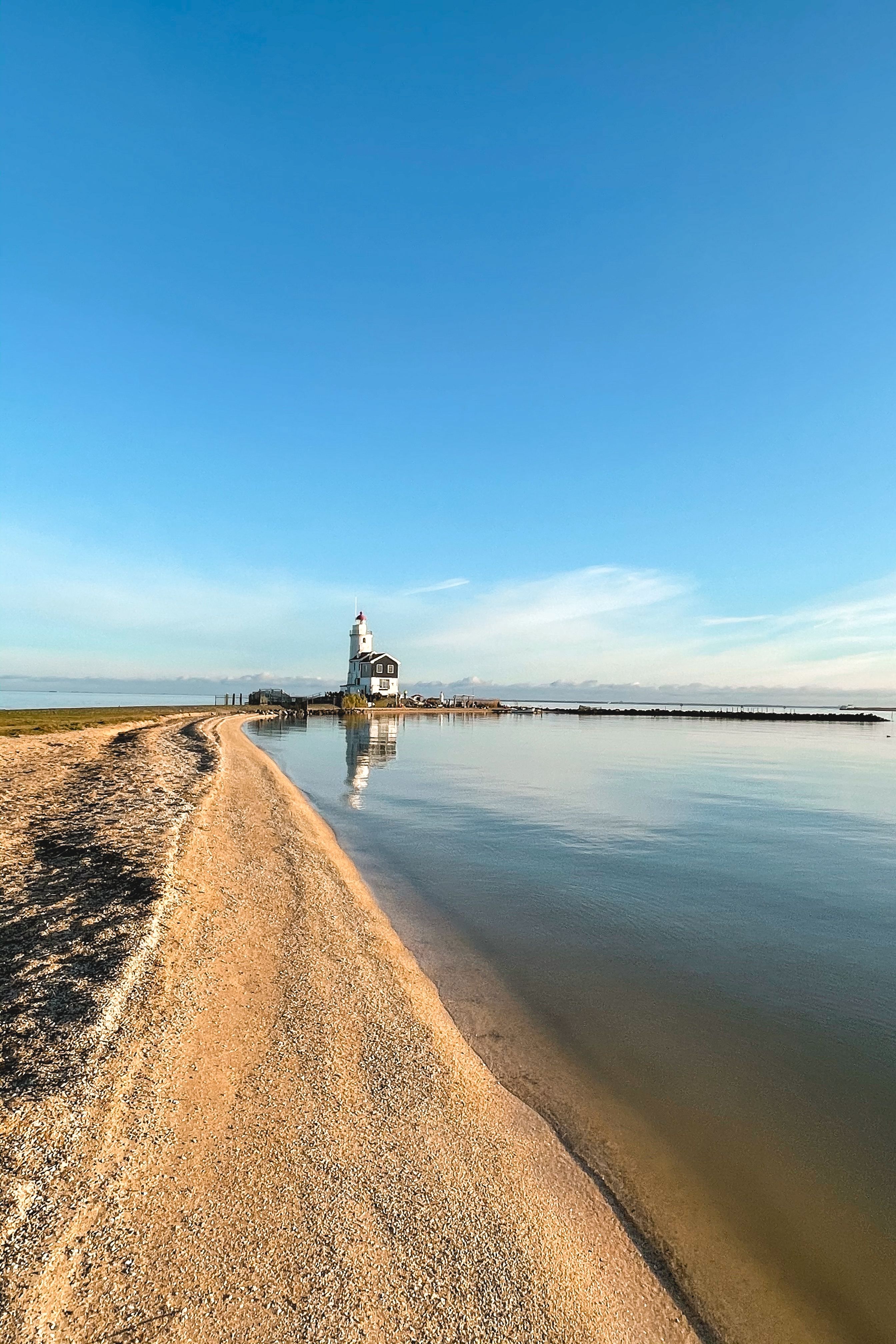 Scenic Marken Lighthouse in North Holland · Free Stock Photo