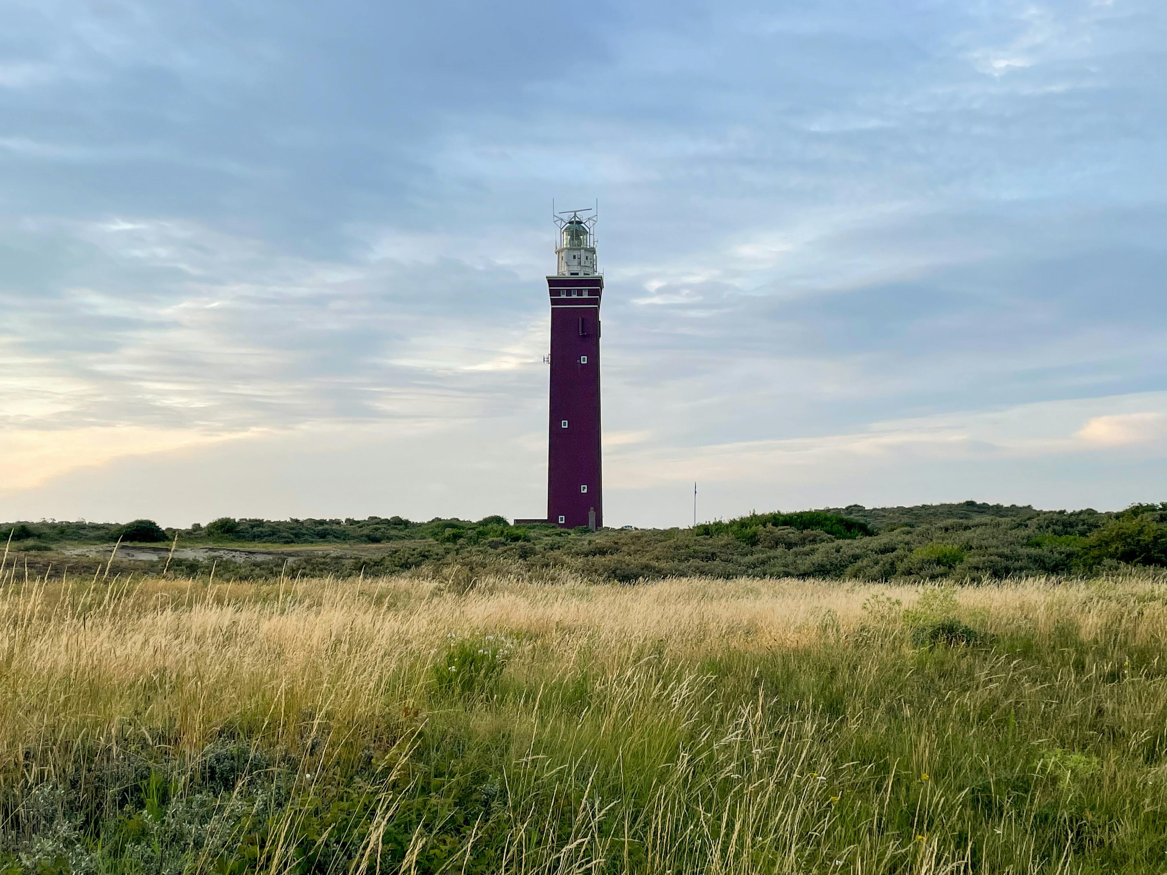 Ouddorp Lighthouse in Summer Landscape · Free Stock Photo
