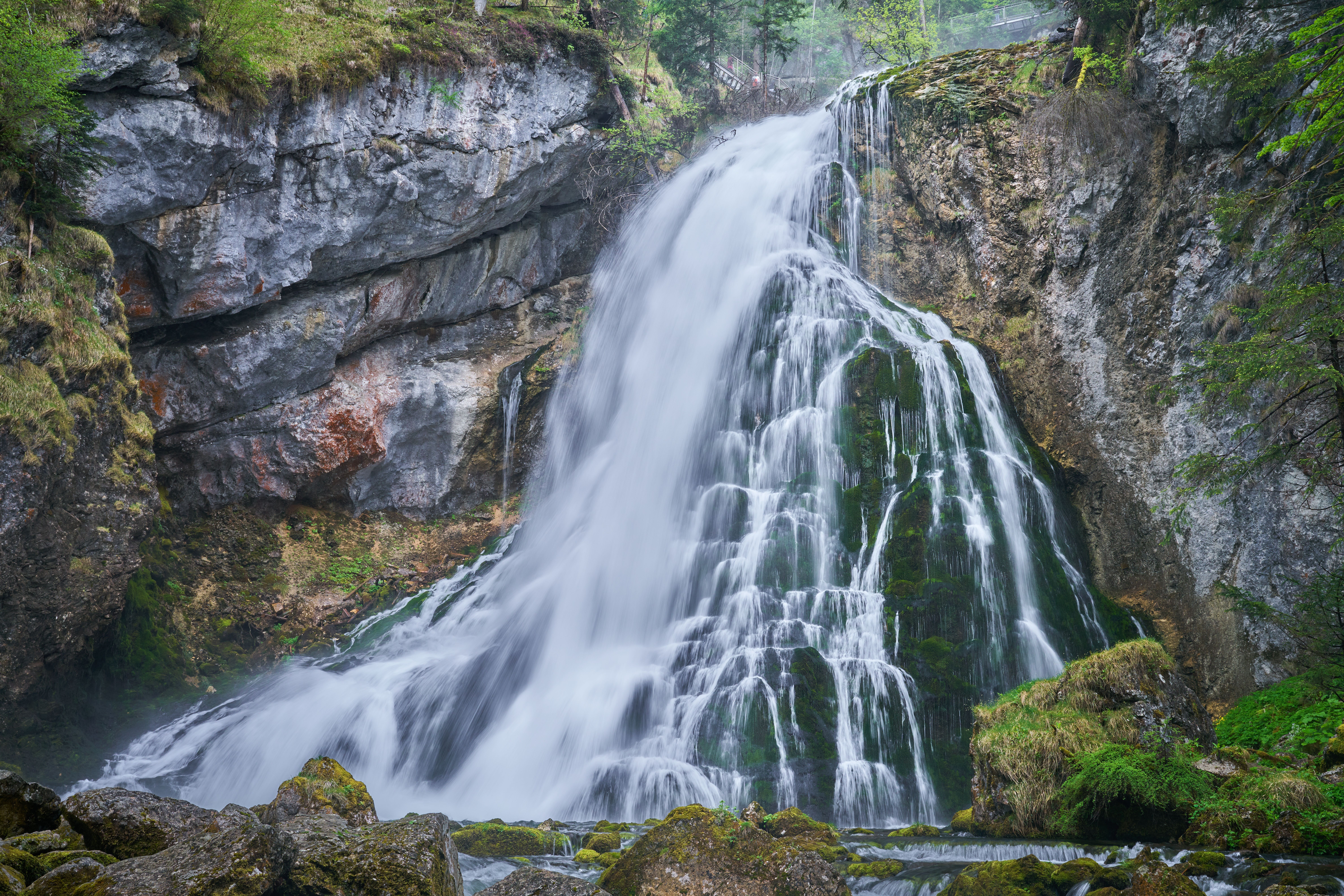 Majestic Golling Waterfall in Salzburg, Austria · Free Stock Photo