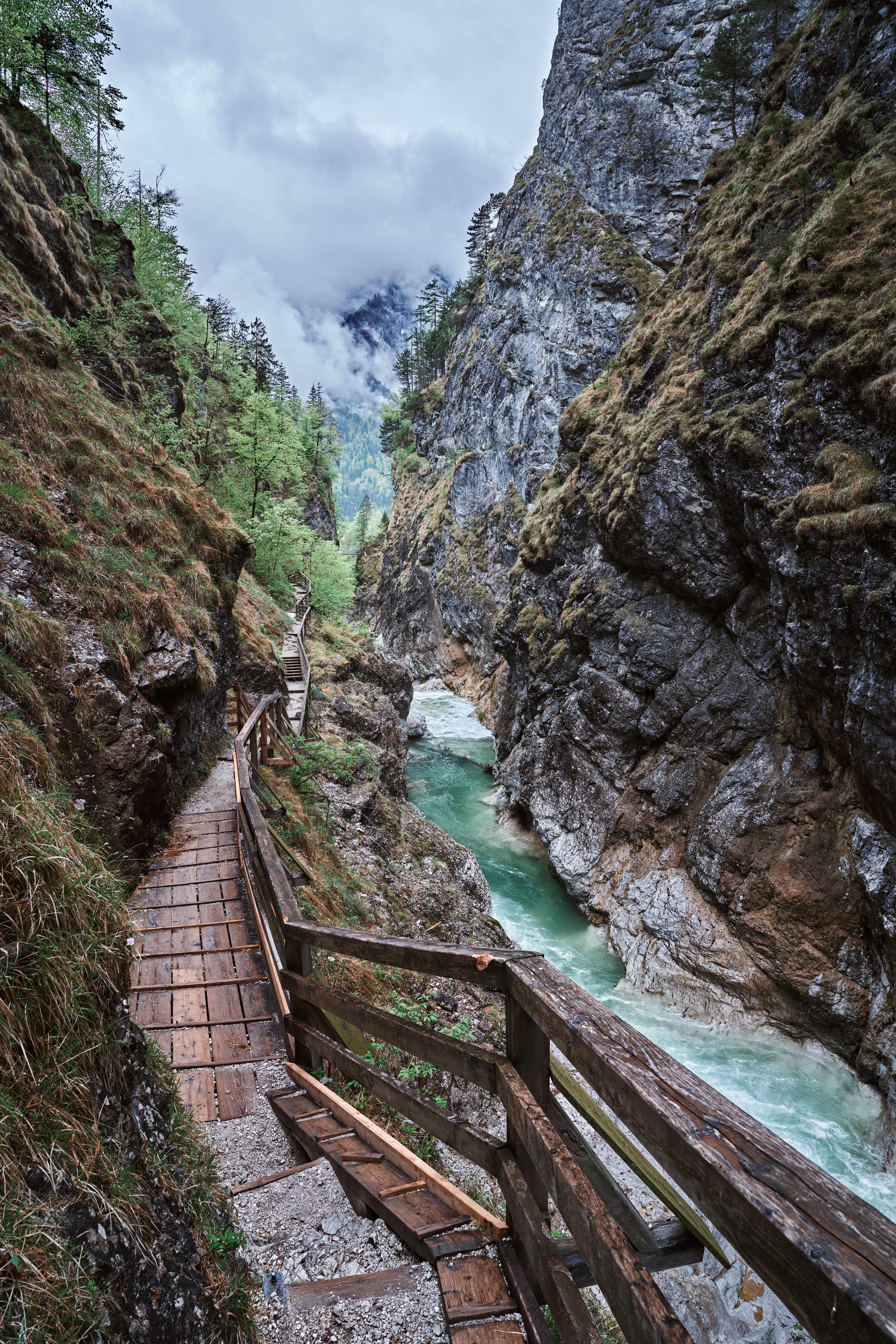 Ruta Panorámica De Montaña En Scheffau Am Tennengebirge · Foto de stock ...