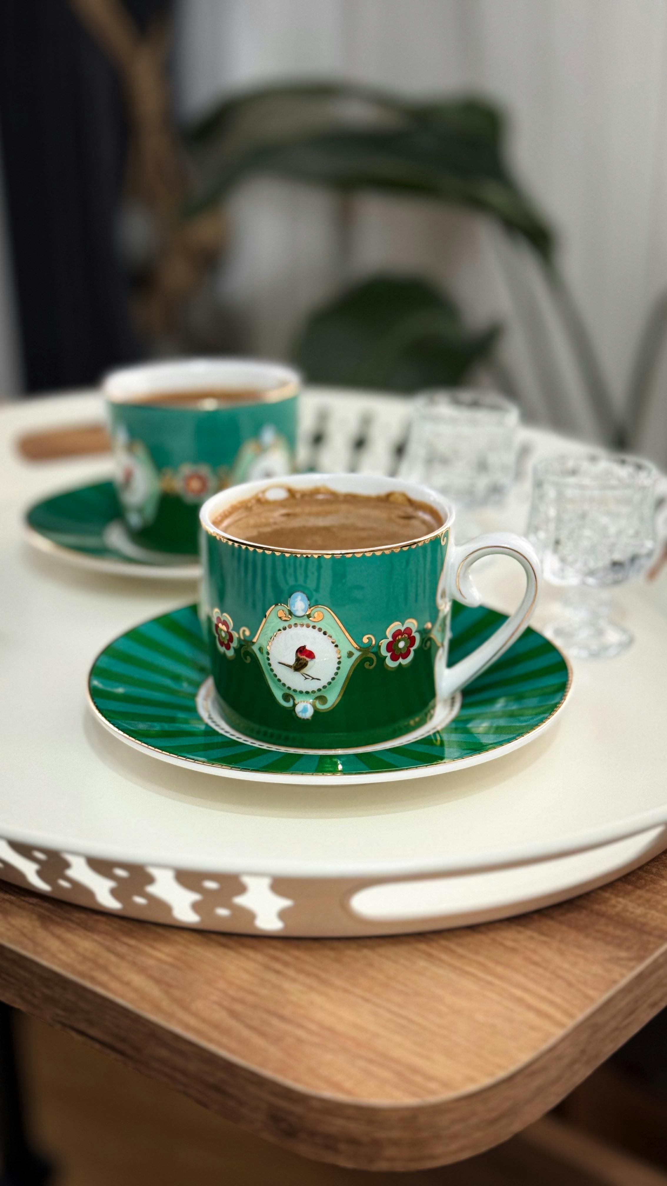 Elegantly Styled Coffee Cups on Display · Free Stock Photo