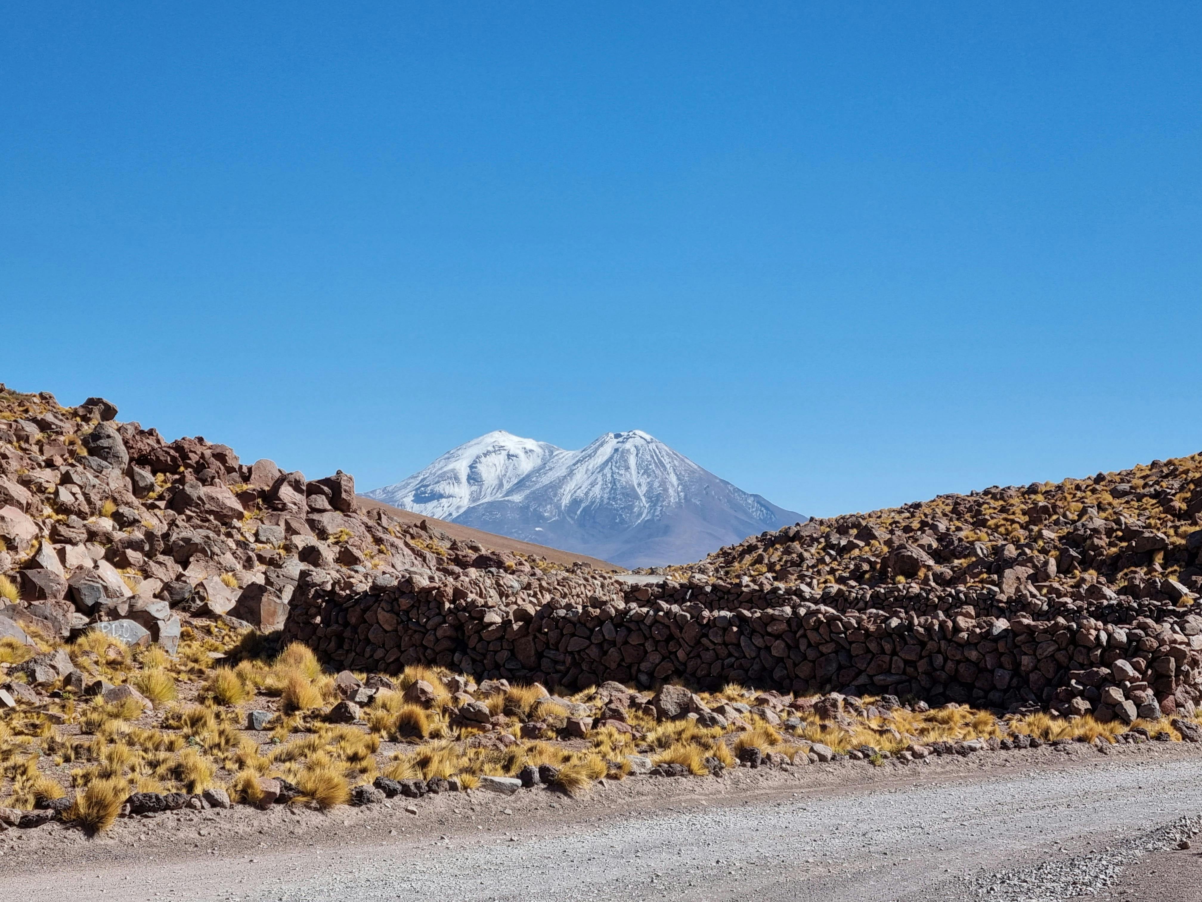 Snow-capped Volcanoes in Antofagasta, Chile · Free Stock Photo