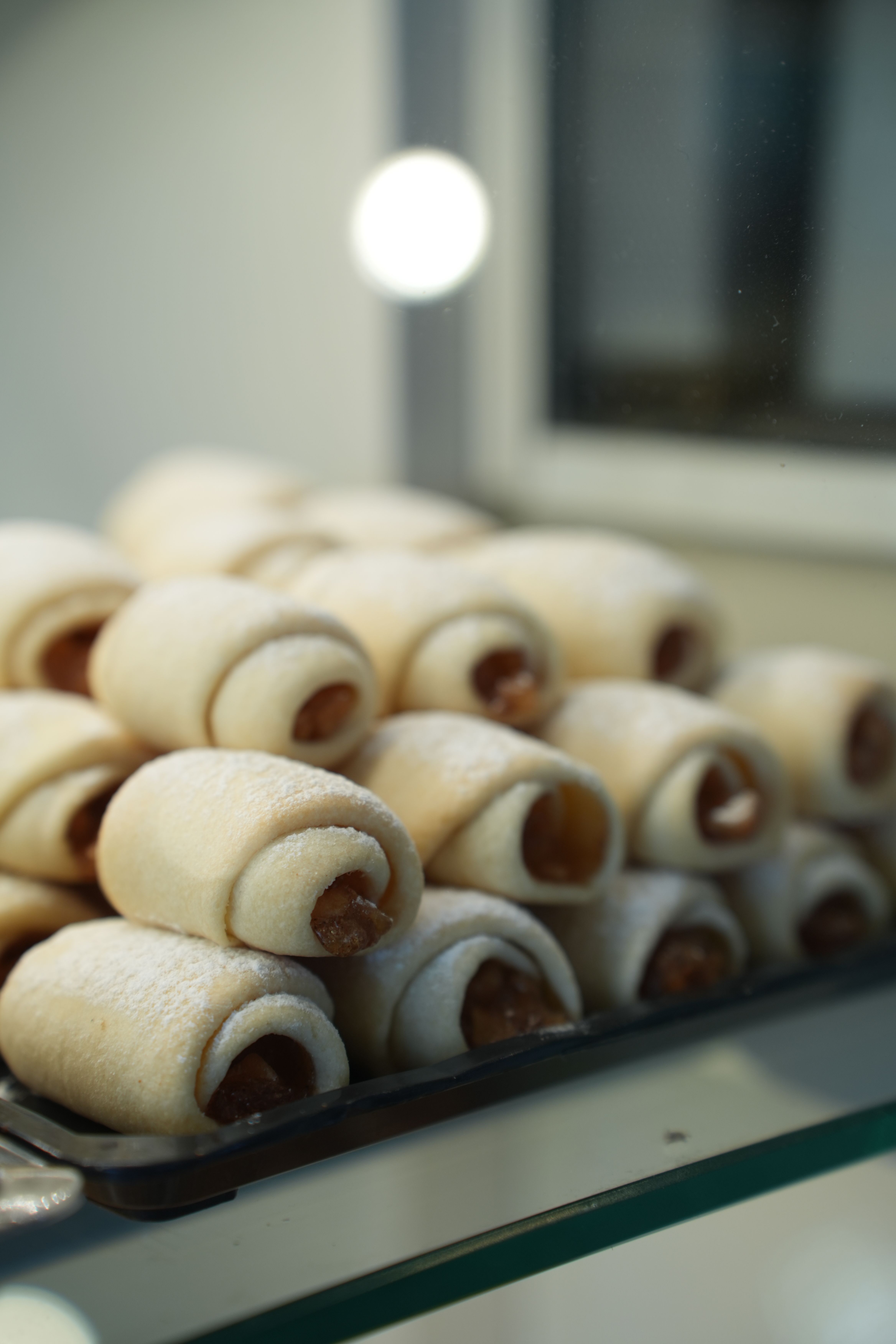 Delicious Homemade Pastry Rolls with Jam Filling · Free Stock Photo
