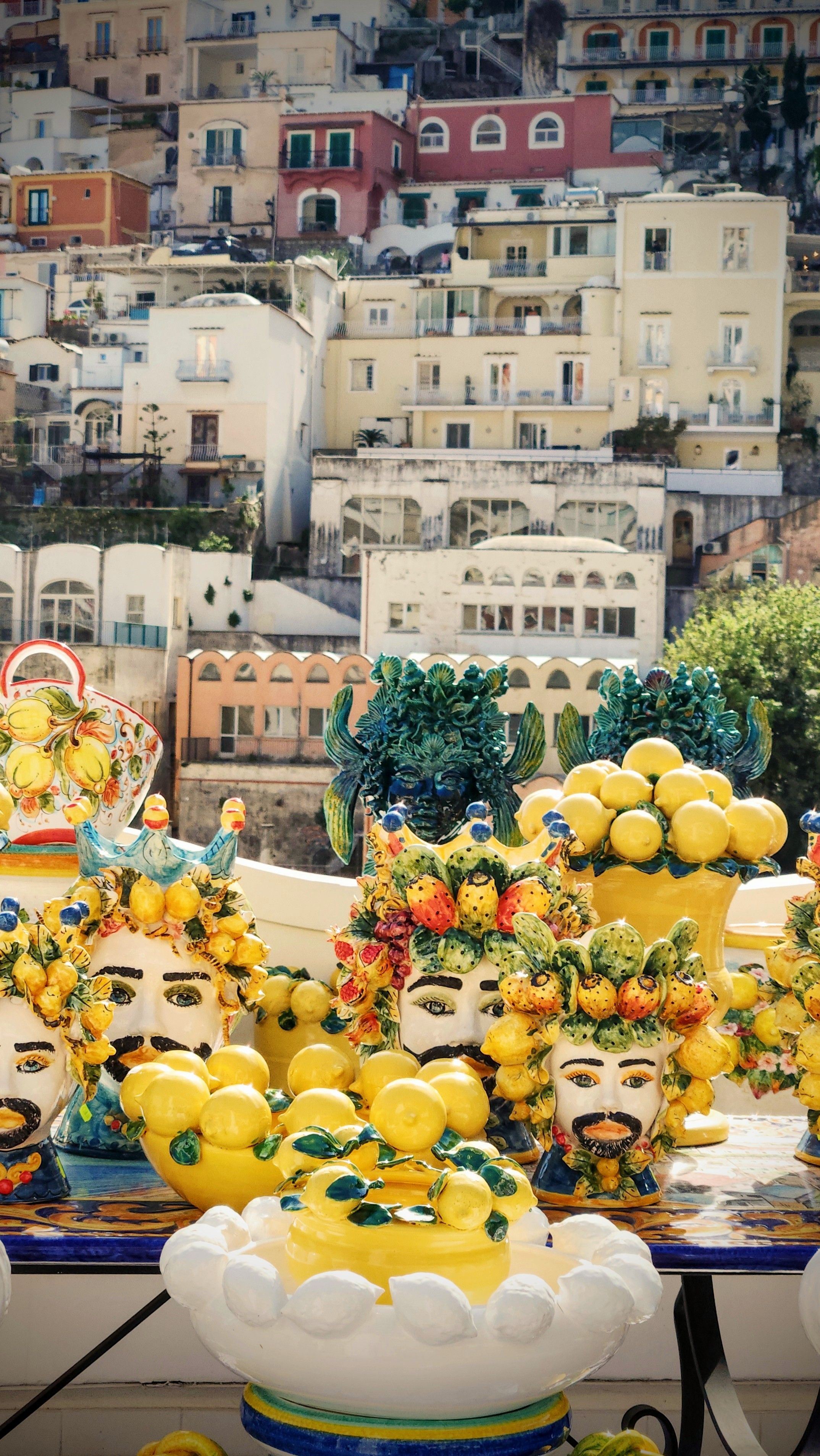 Vibrant Ceramic Crafts in Positano, Italy · Free Stock Photo