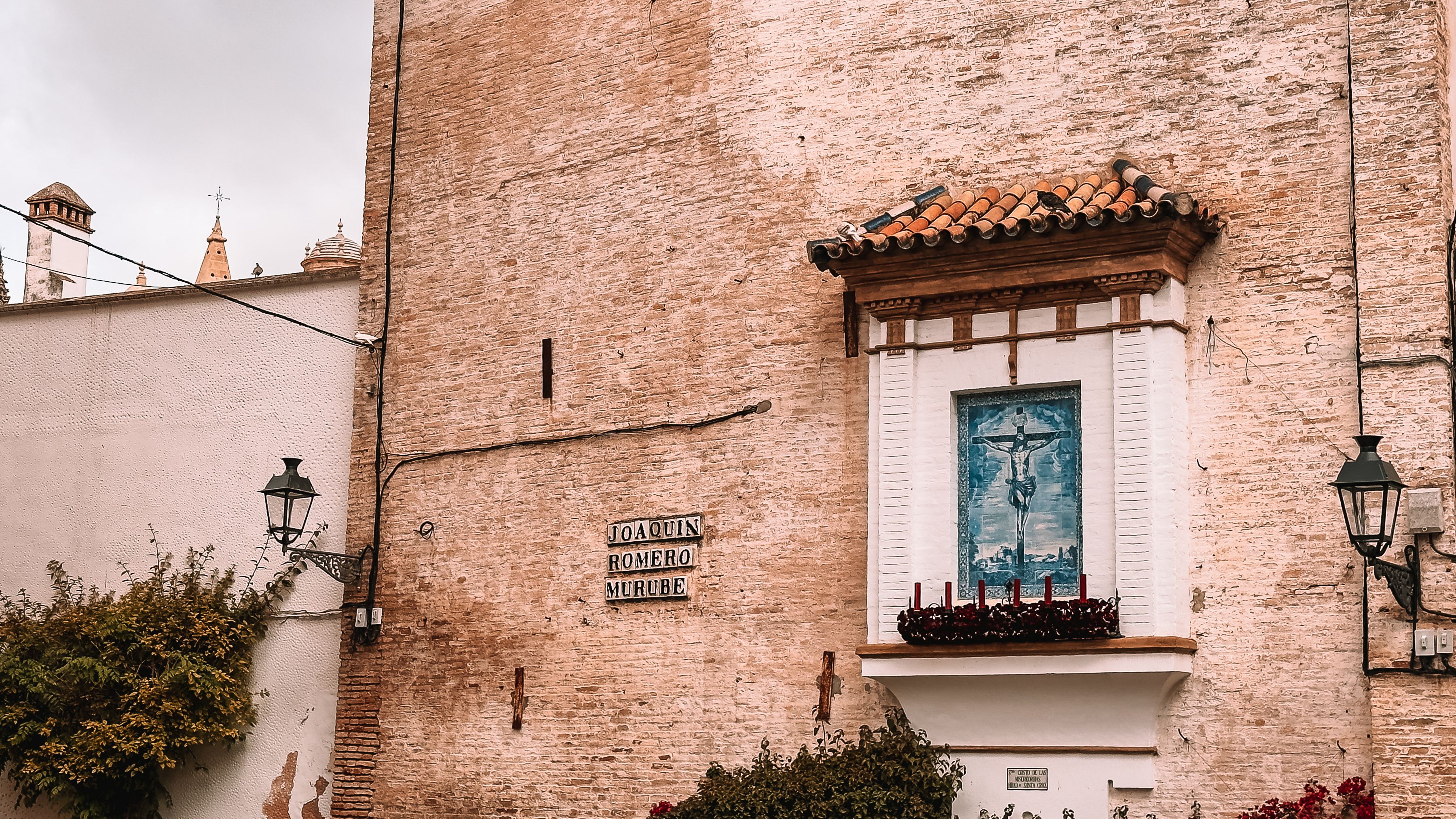 Traditional Spanish Street Scene in Sevilla · Free Stock Photo