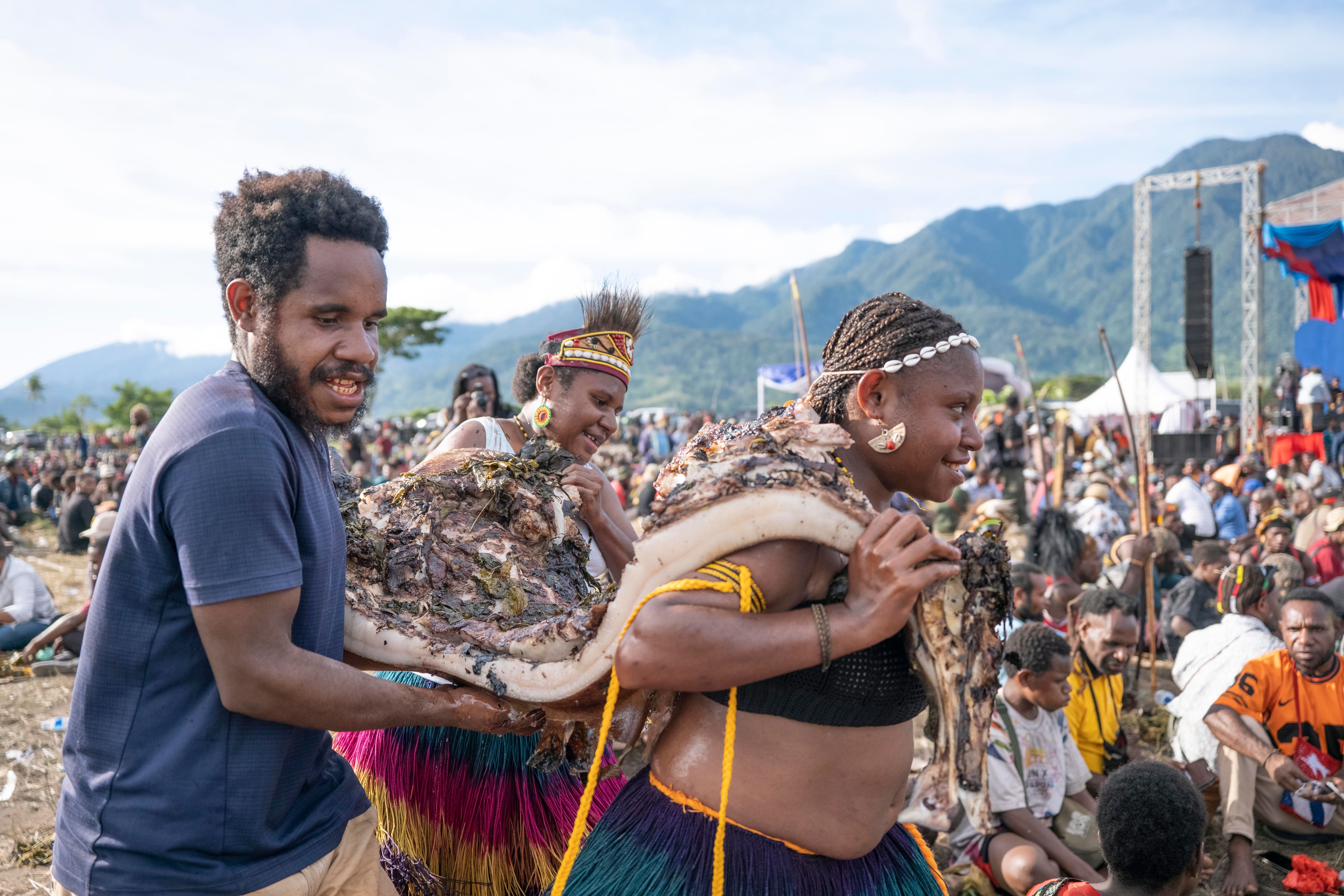 Papua New Guinea Cultural Festival Celebration · Free Stock Photo