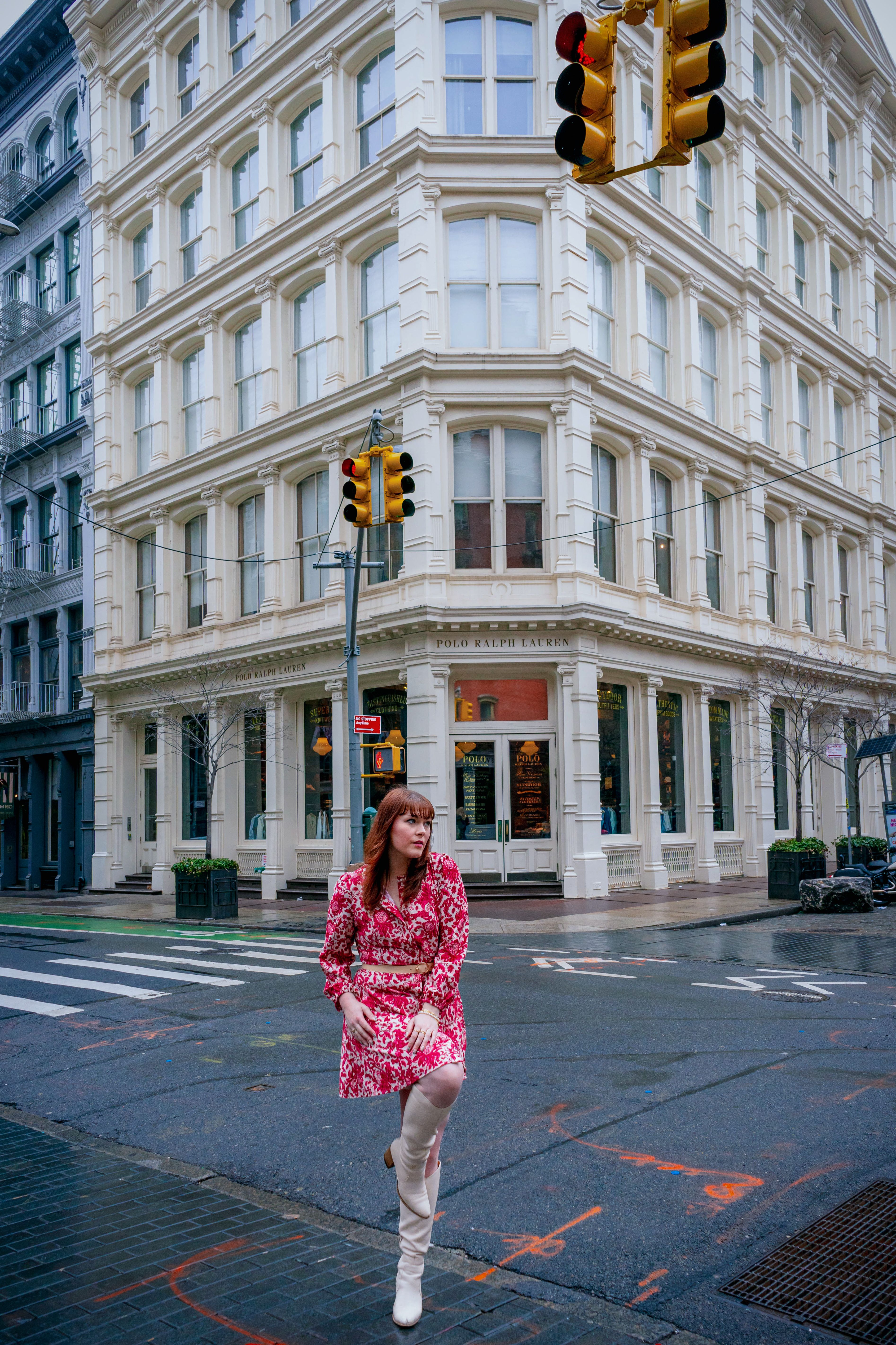 Fashion Portrait in NYC's SoHo District · Free Stock Photo