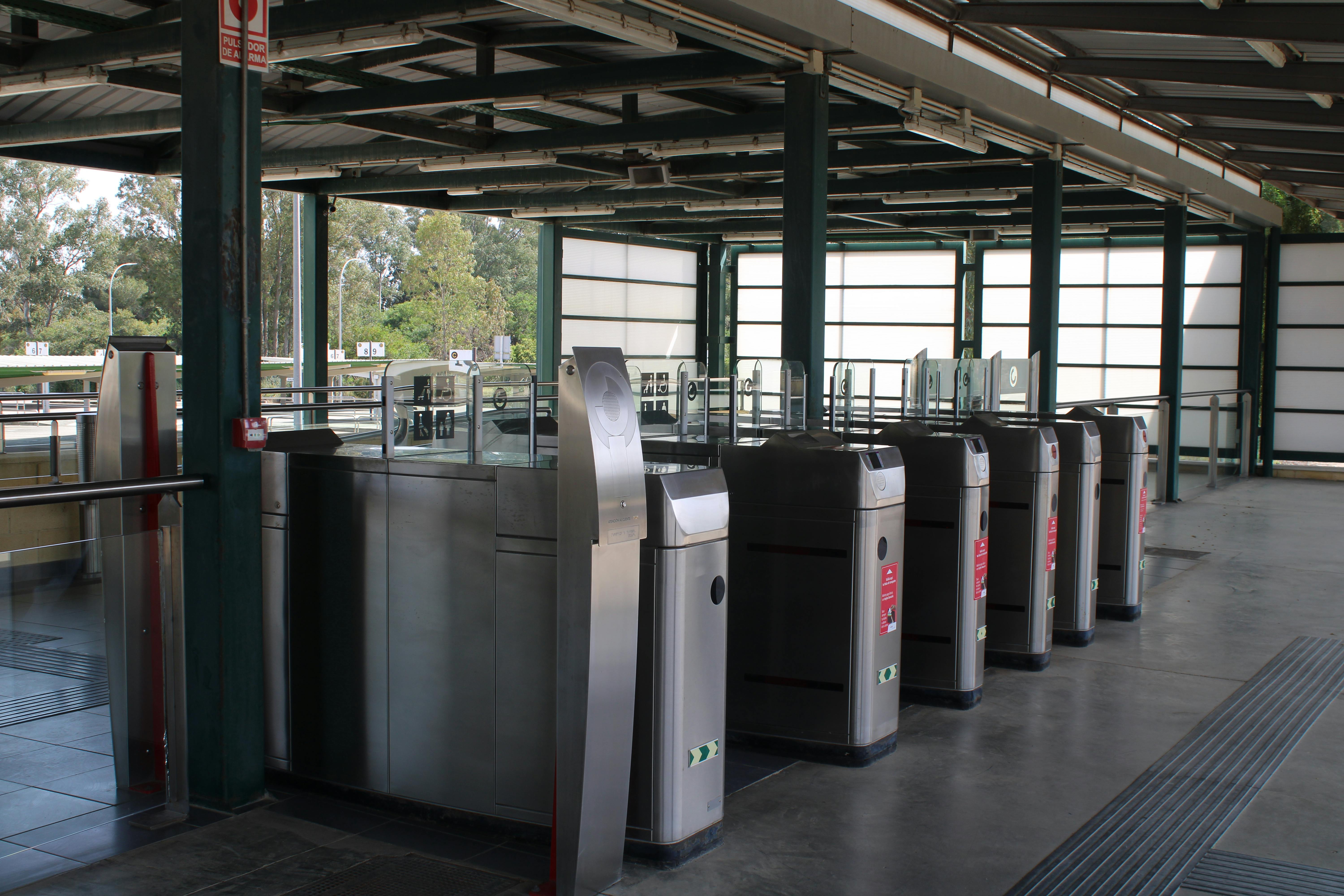 Turnstiles at Jerez de la Frontera Train Station · Free Stock Photo