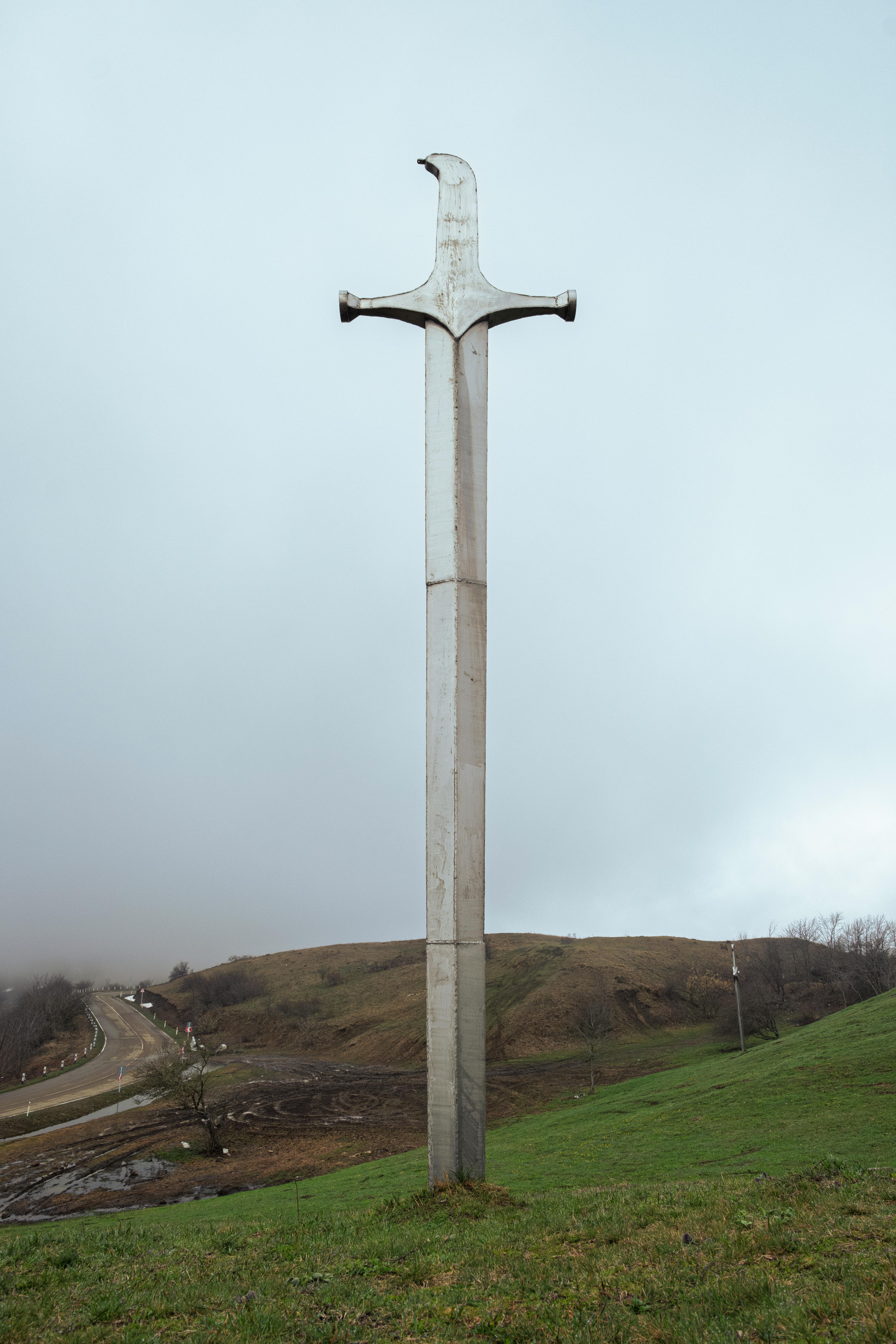 Majestic Sword Monument in Mtskheta-Mtianeti · Free Stock Photo