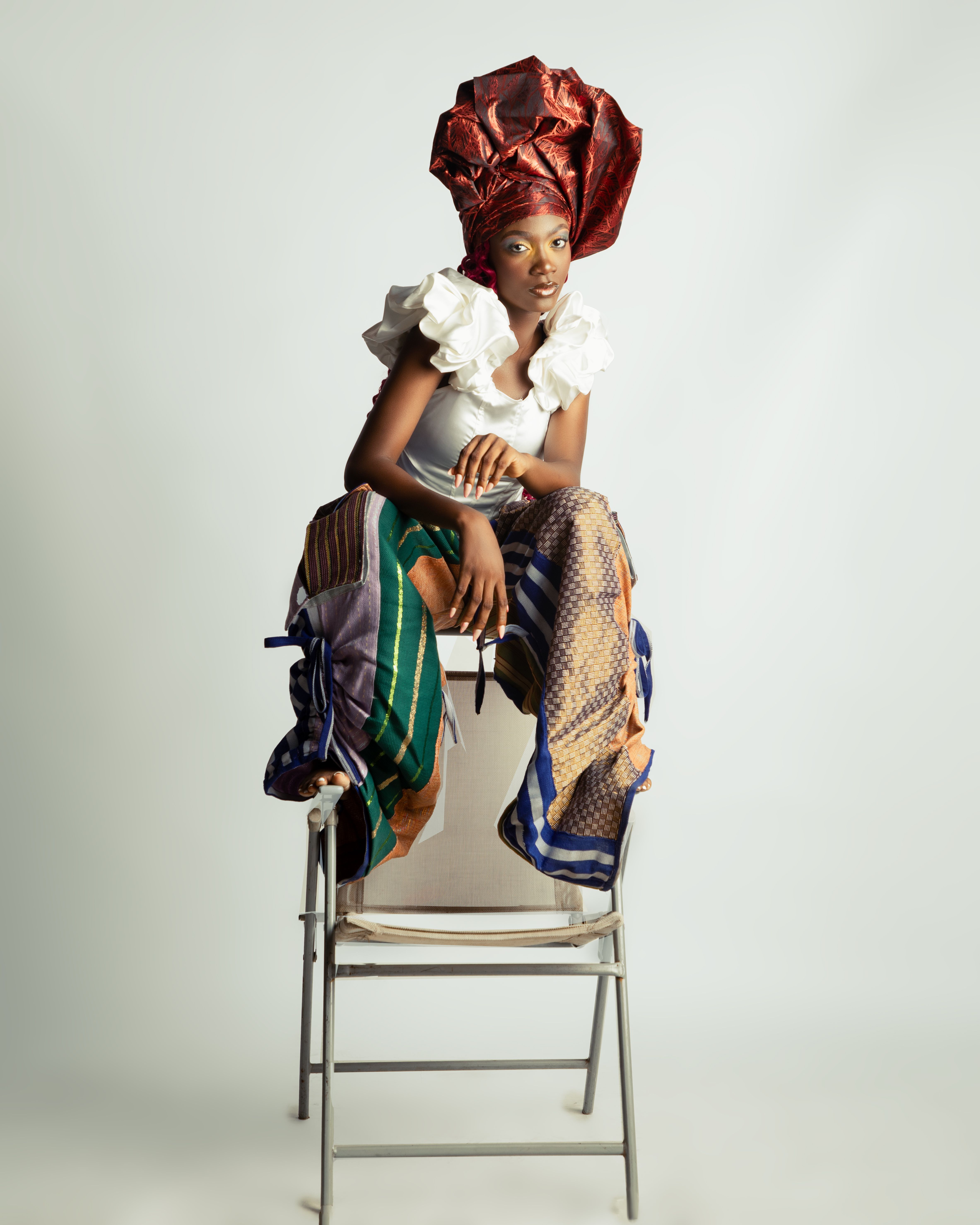 Elegant Nigerian Woman in Cultural Attire · Free Stock Photo