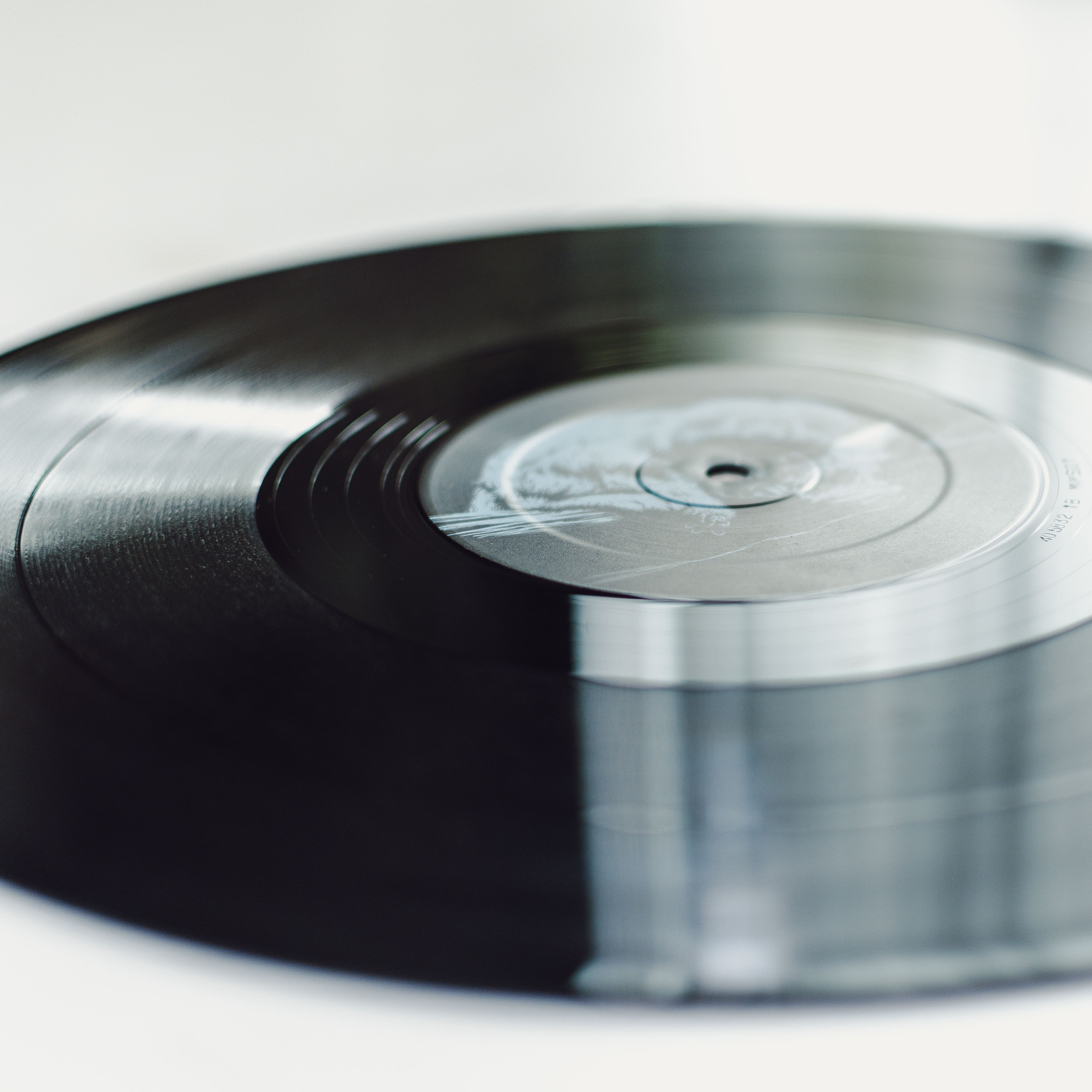 Classic Vinyl Record Spinning on Turntable · Free Stock Photo