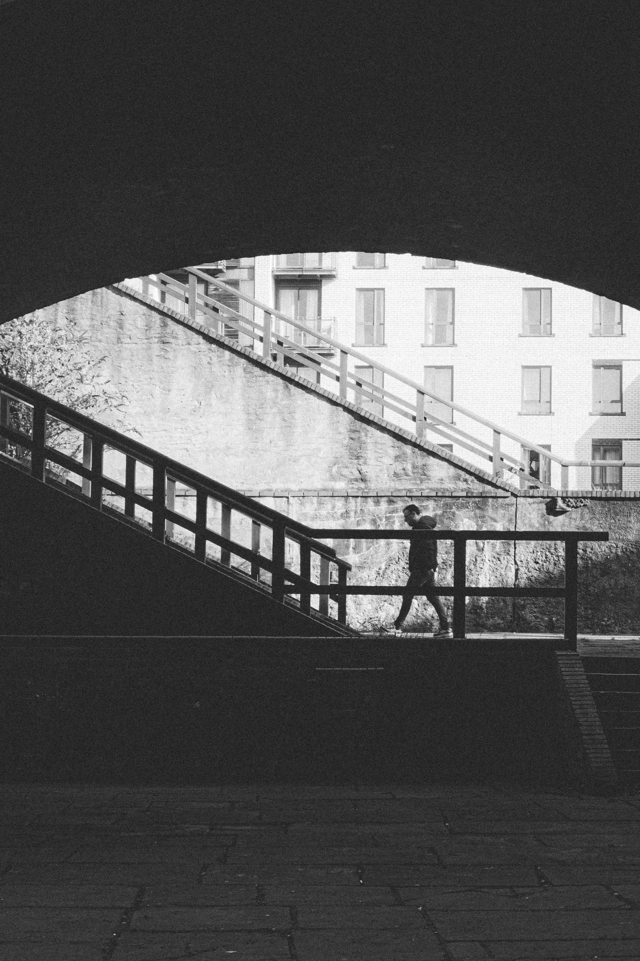 Pedestrian Underpass in Manchester's Urban Landscape · Free Stock Photo