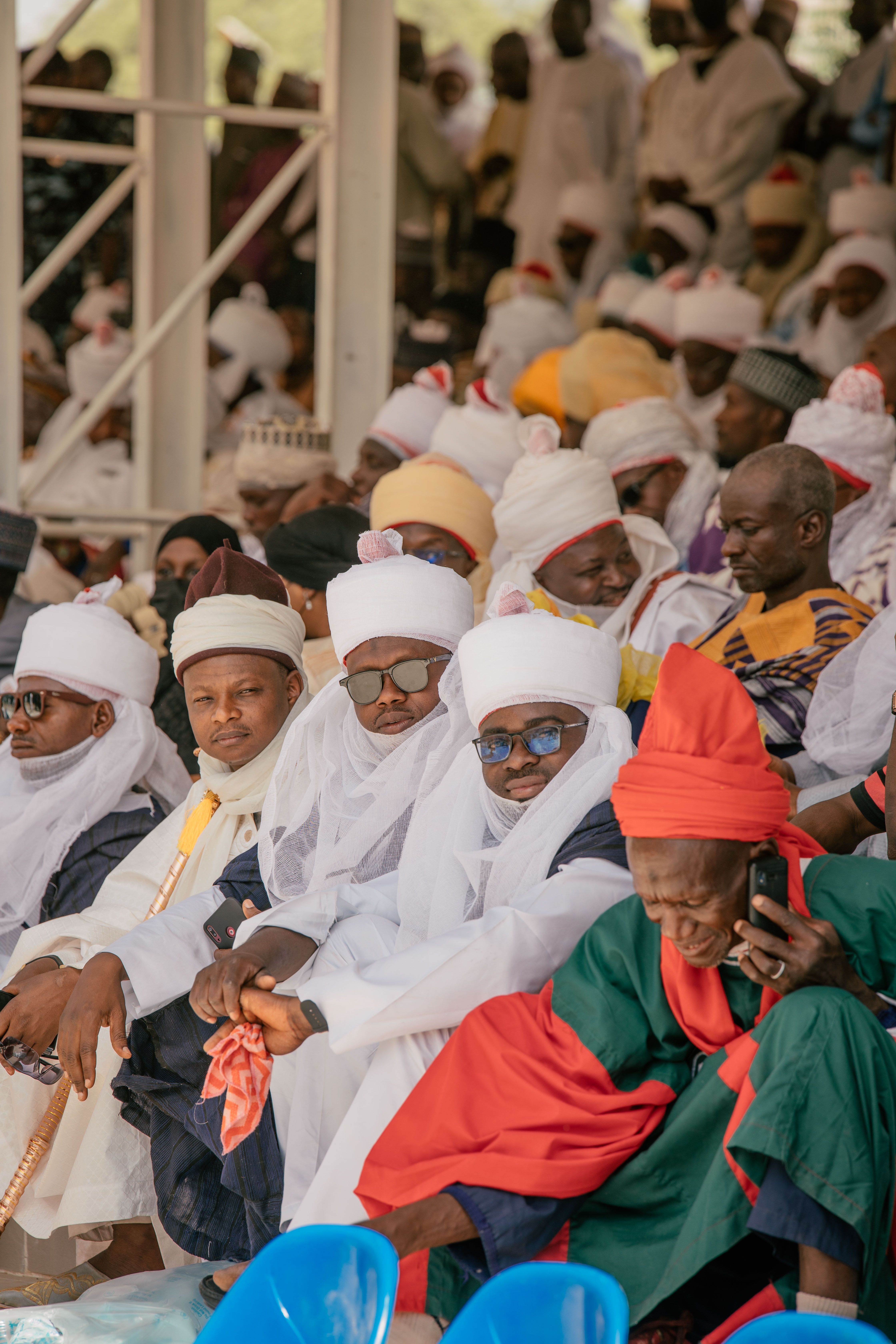 Cultural Gathering in Traditional Attire · Free Stock Photo