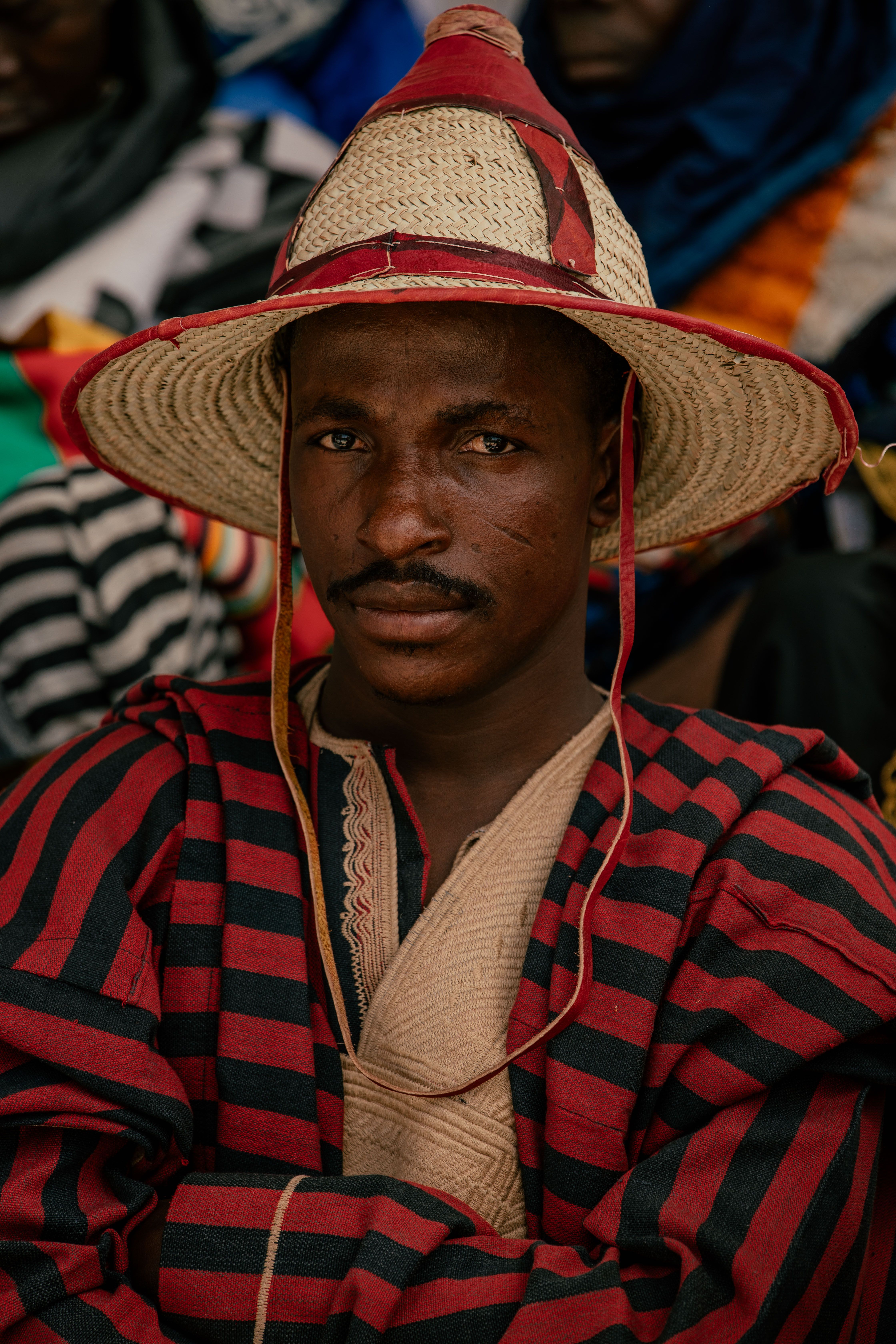 Portrait of Man in Traditional African Attire · Free Stock Photo