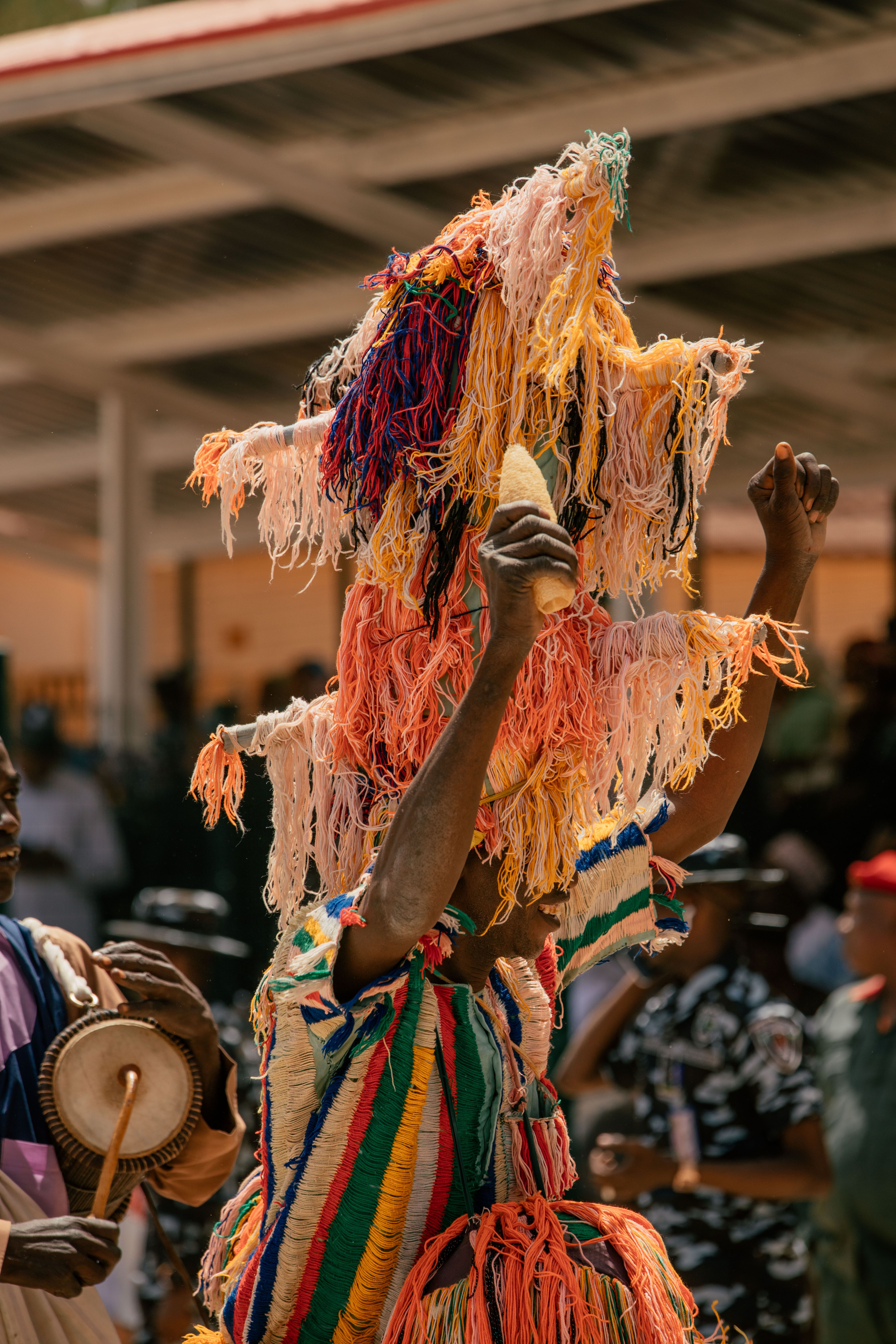 Vibrant Cultural Dance with Colorful Costume · Free Stock Photo