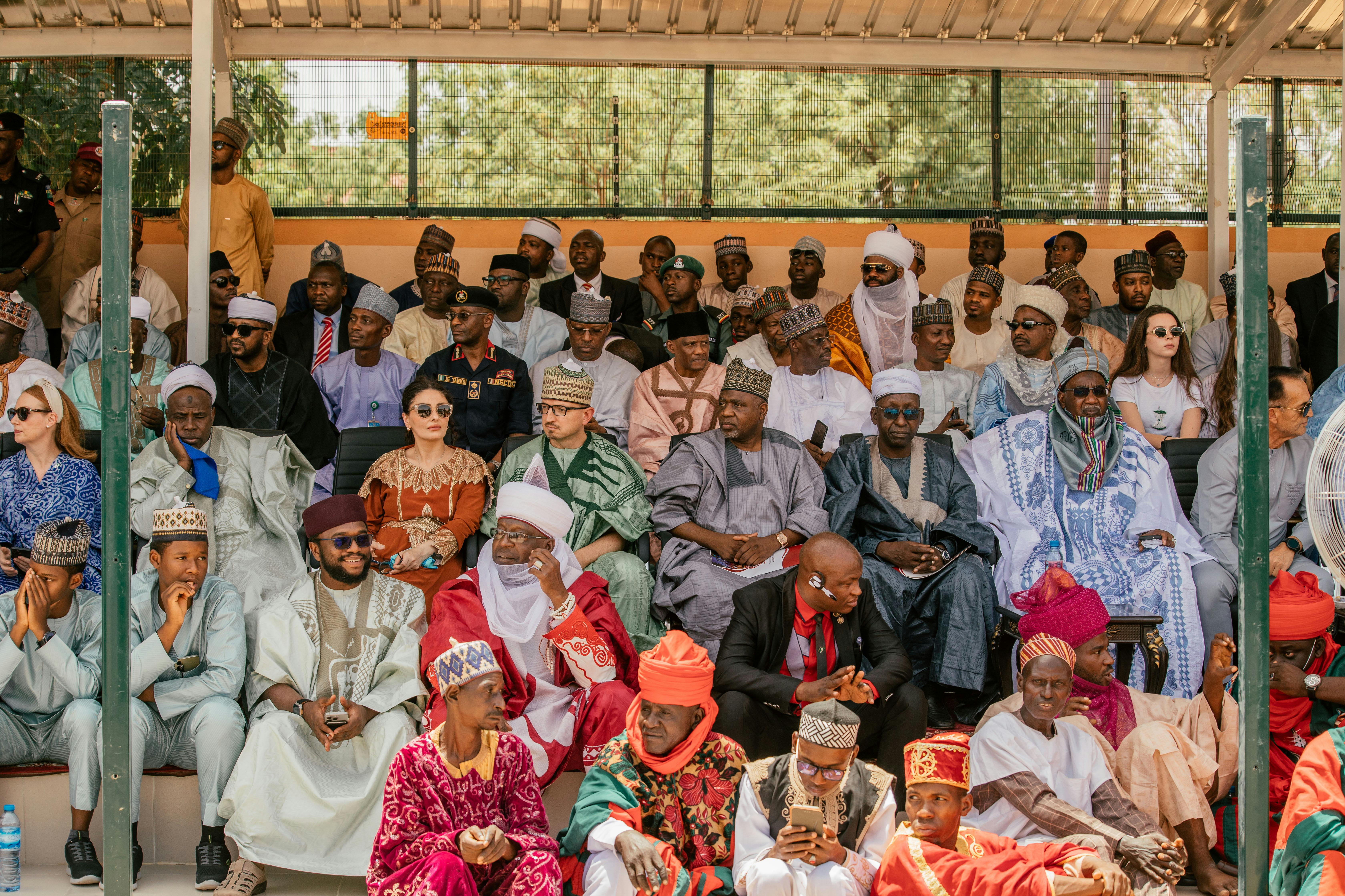 Traditional Cultural Gathering with Diverse Attendees · Free Stock Photo