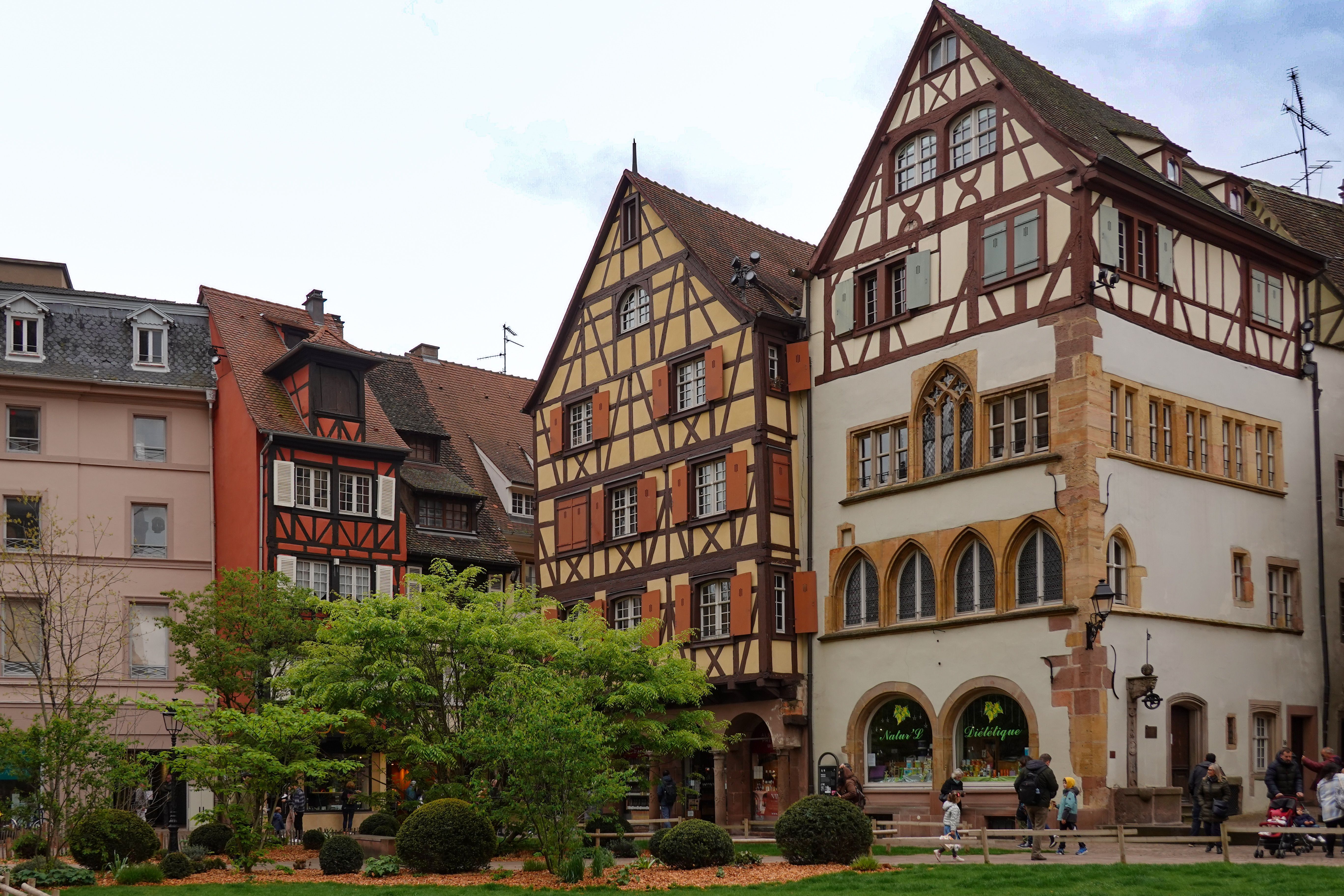 Charming Historic European Half-Timbered Buildings · Free Stock Photo