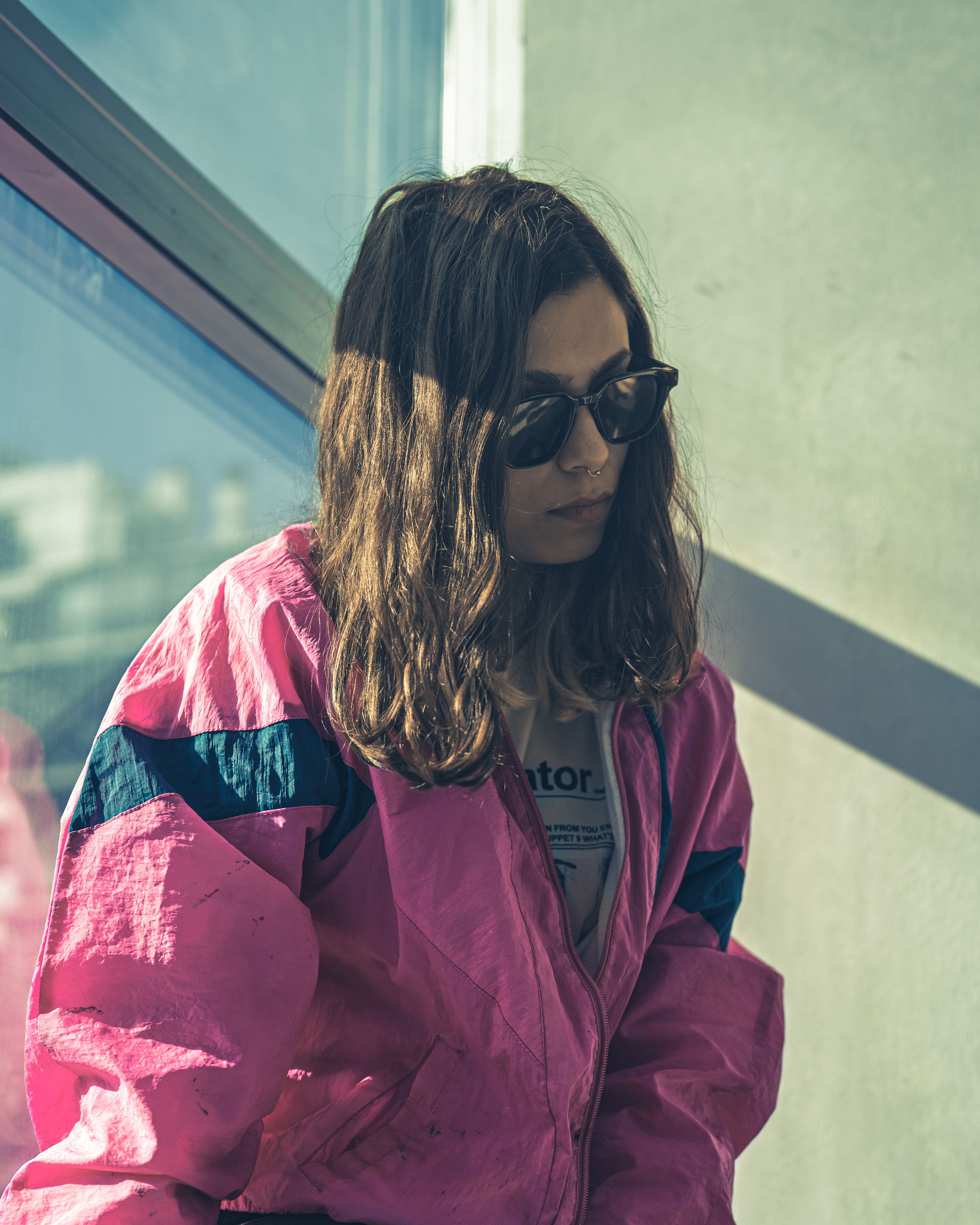 Stylish Woman in Pink Jacket in Buenos Aires · Free Stock Photo