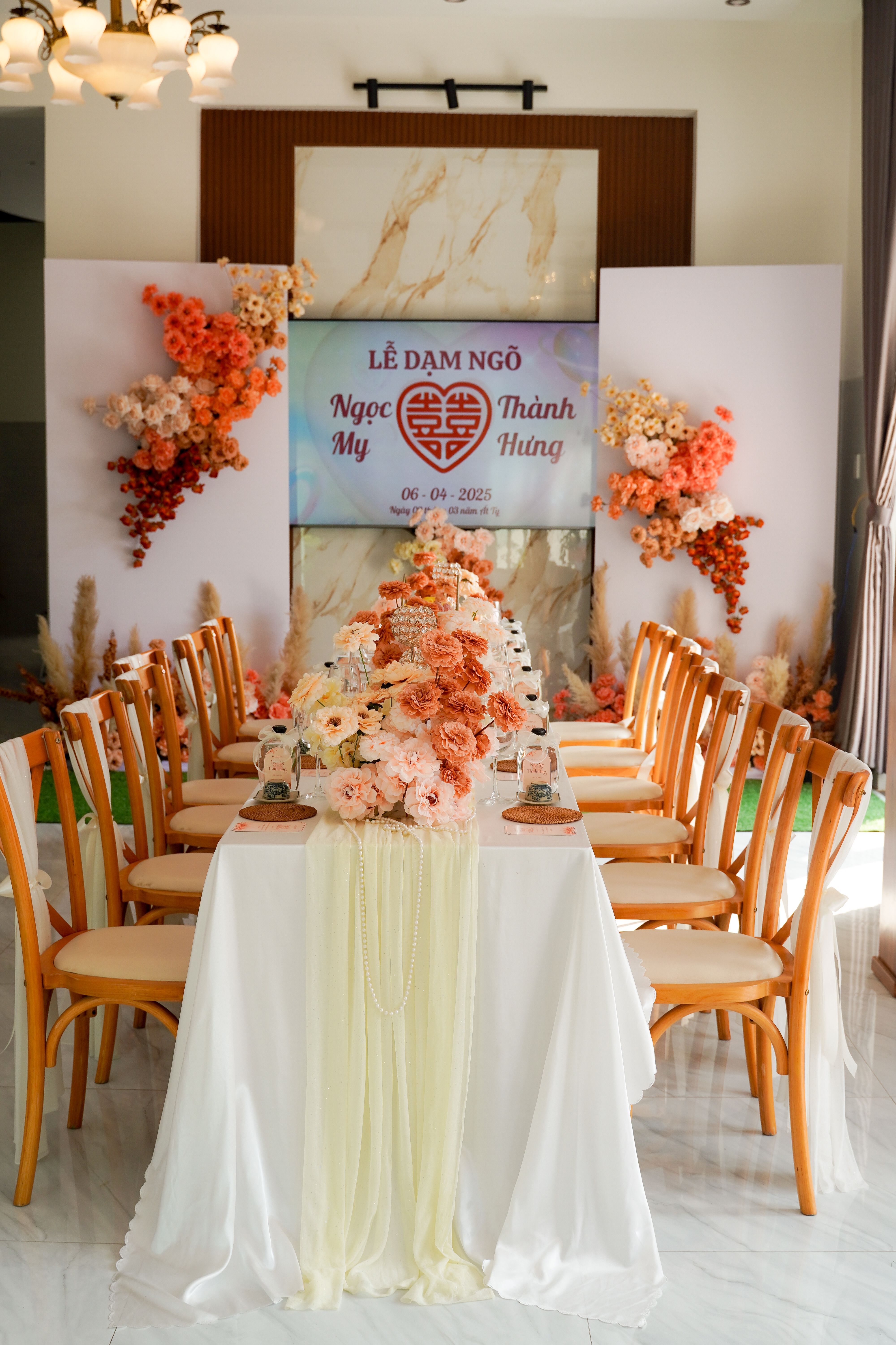 Elegant Engagement Ceremony Venue Decor · Free Stock Photo