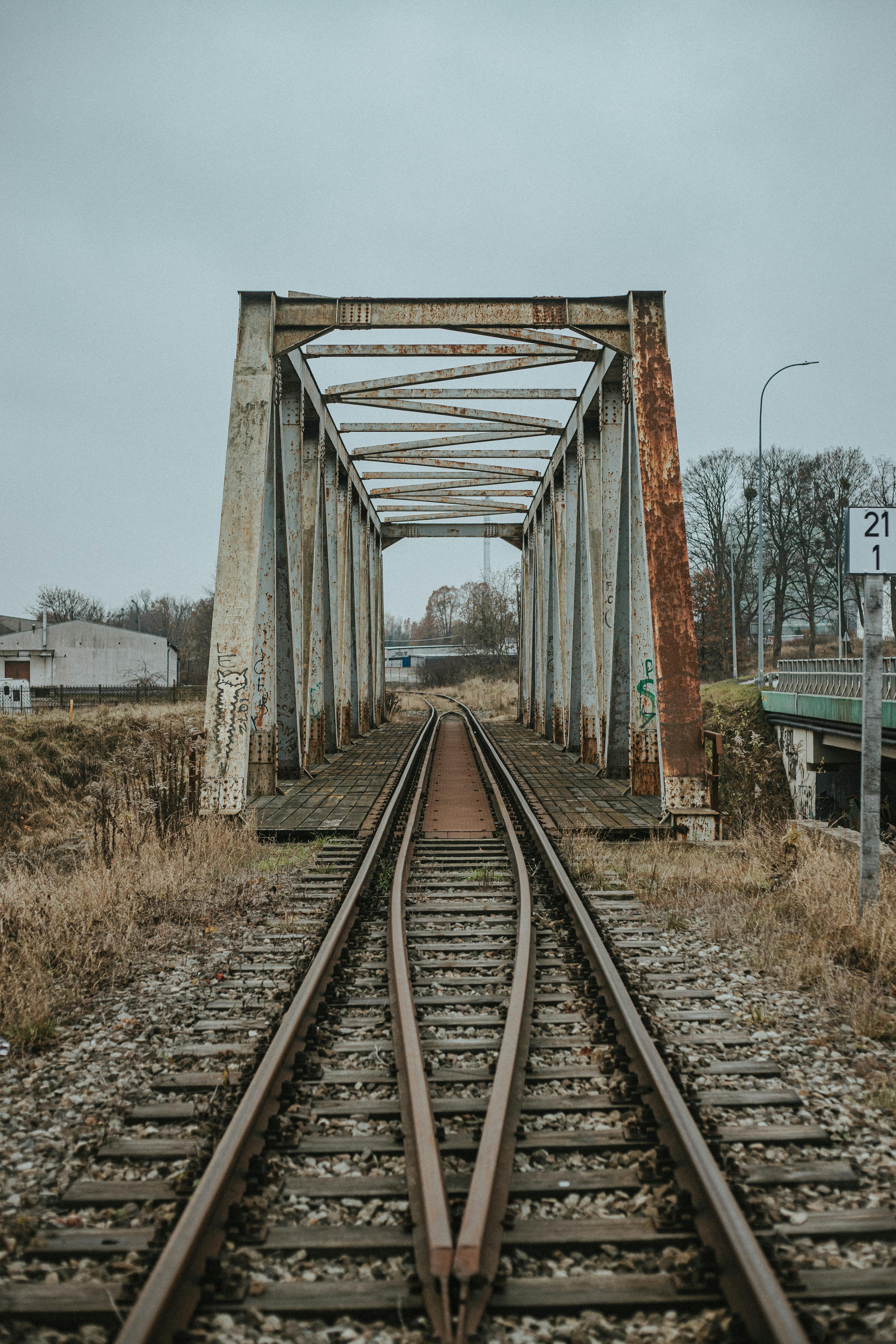 Rustic Railway Bridge in Starogard Gdański · Free Stock Photo