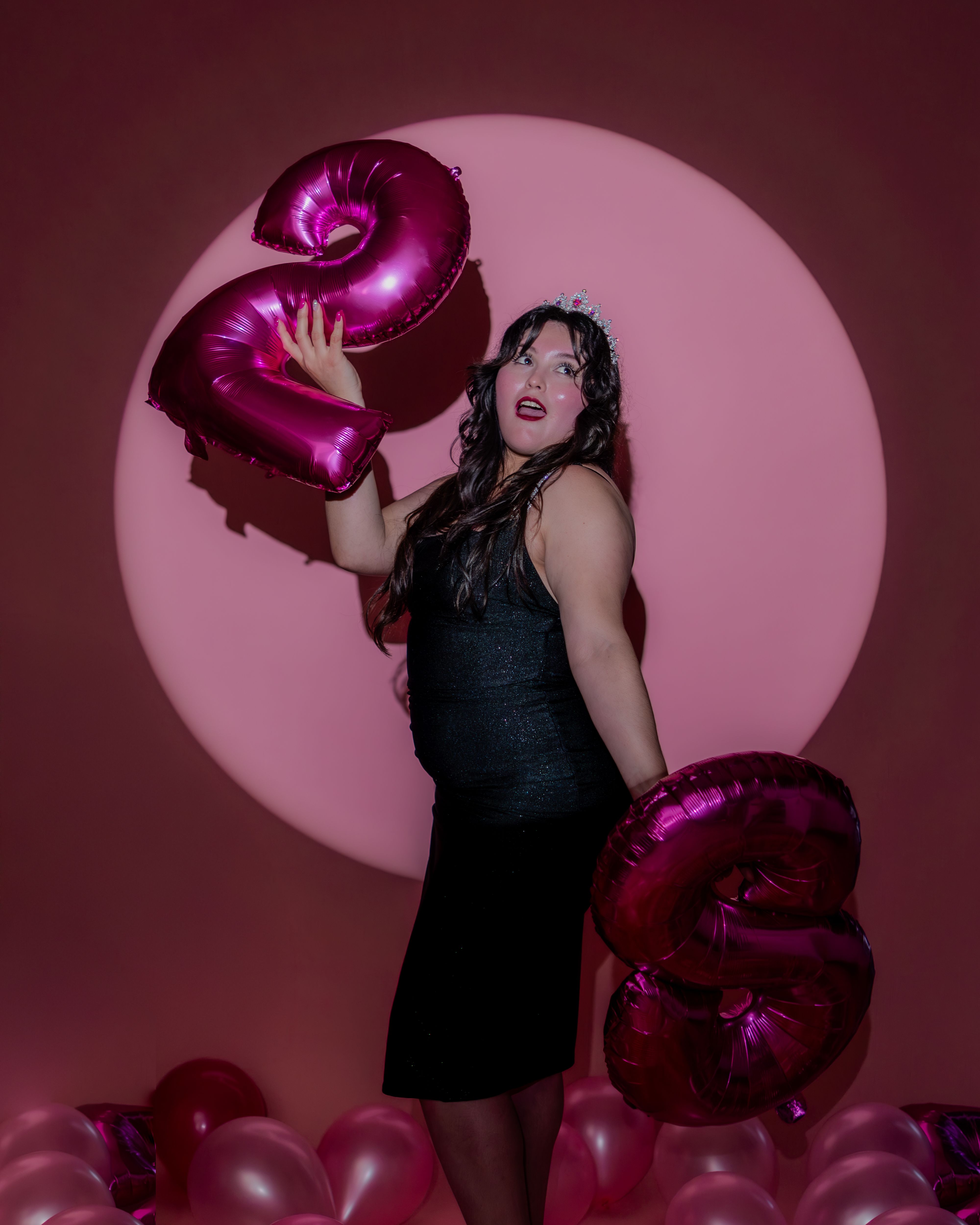 Glamorous Birthday Celebration Portrait · Free Stock Photo