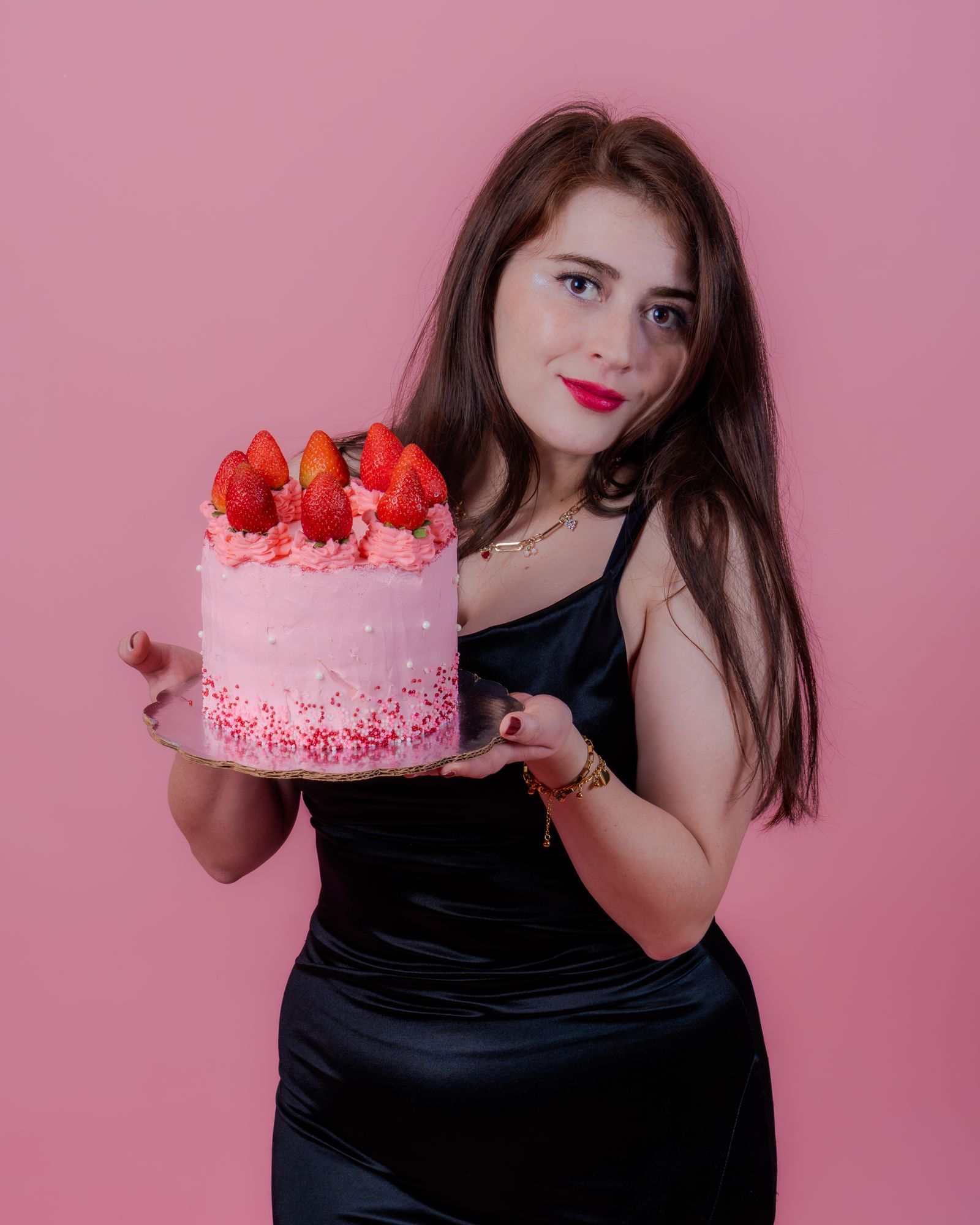 Pink Background Cake Photogrpahy Photos, Download The BEST Free Pink ...