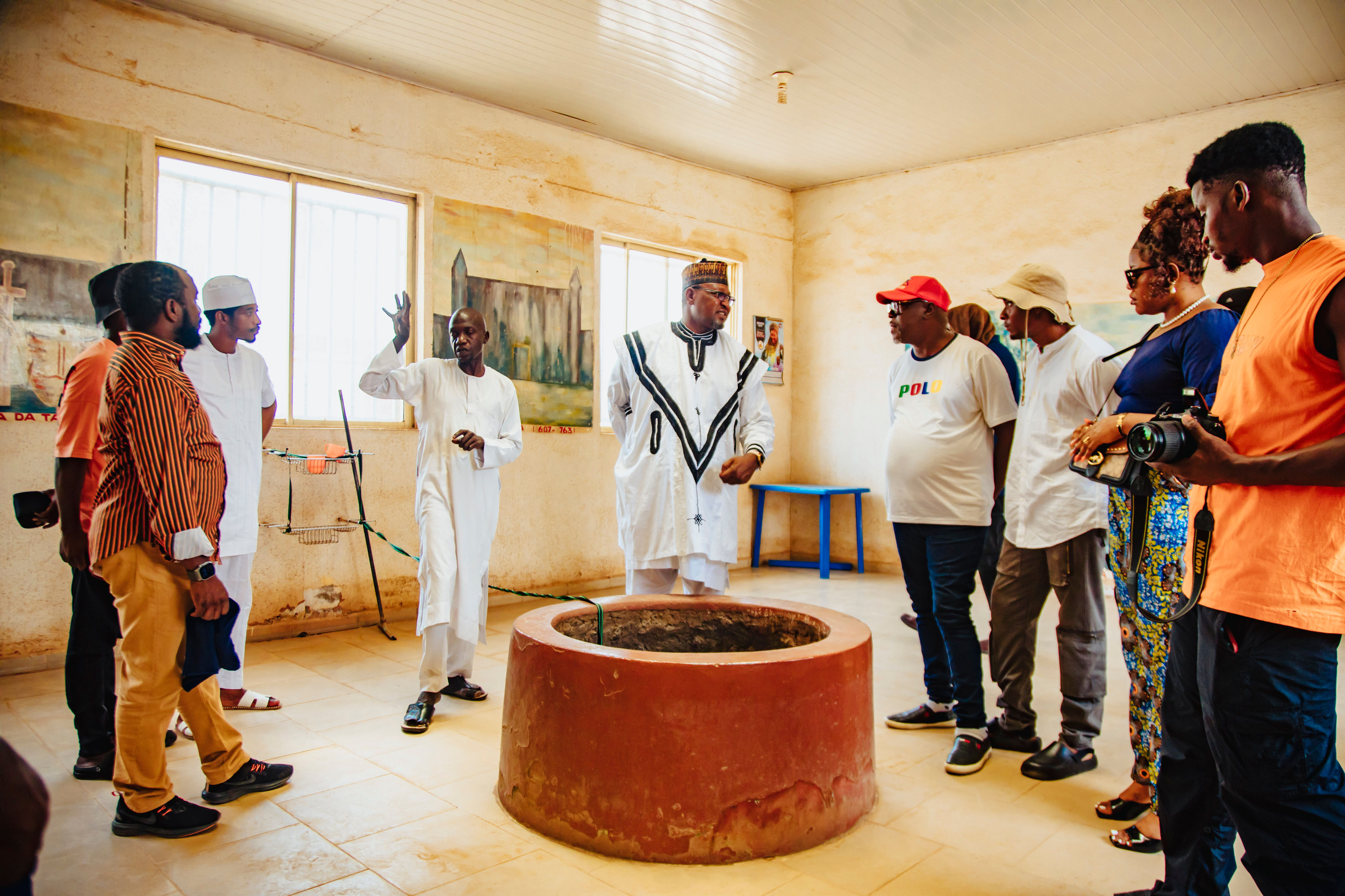 Guided Group Tour in Historical Building Interior · Free Stock Photo