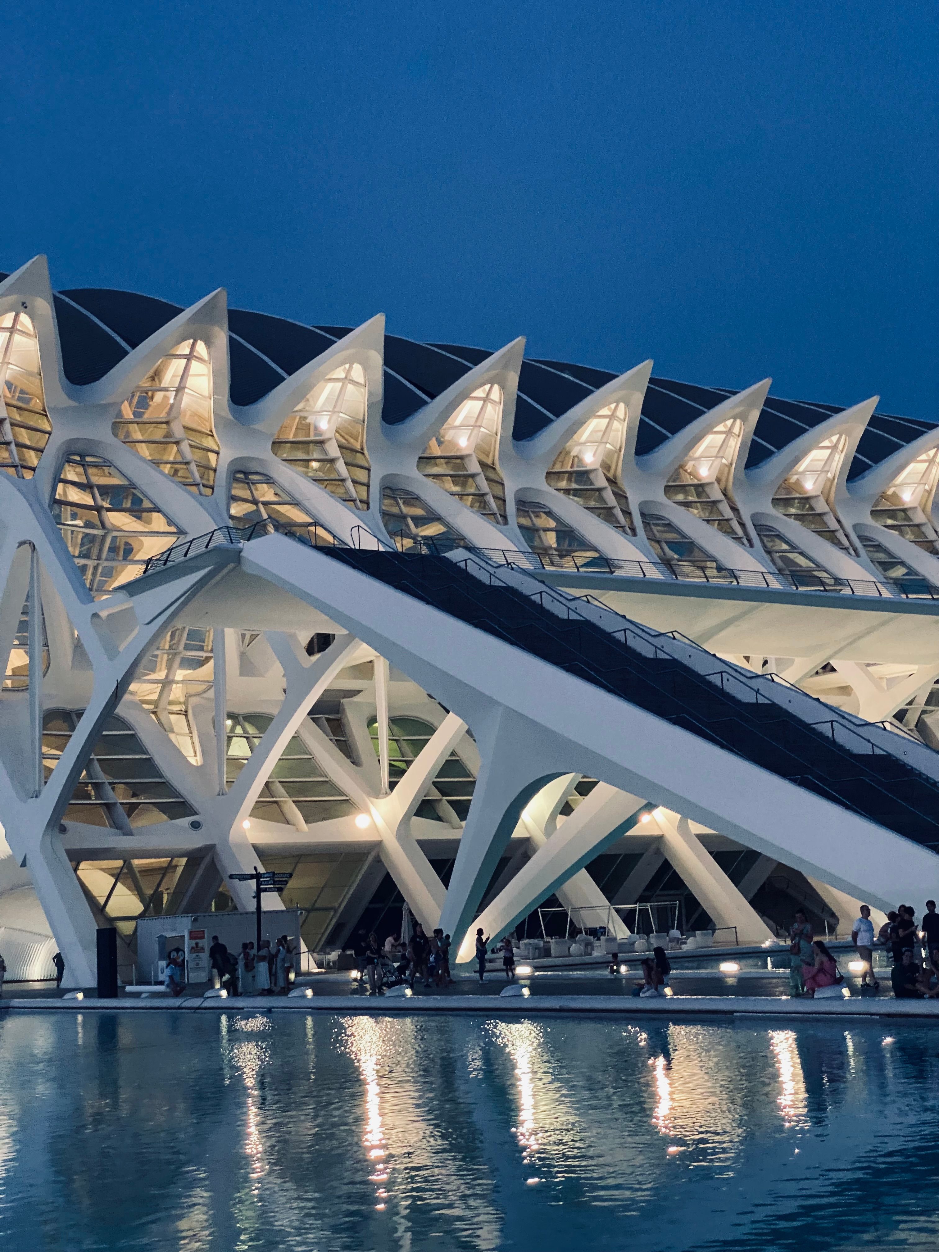 Modern Architecture of Science Museum in Valencia · Free Stock Photo
