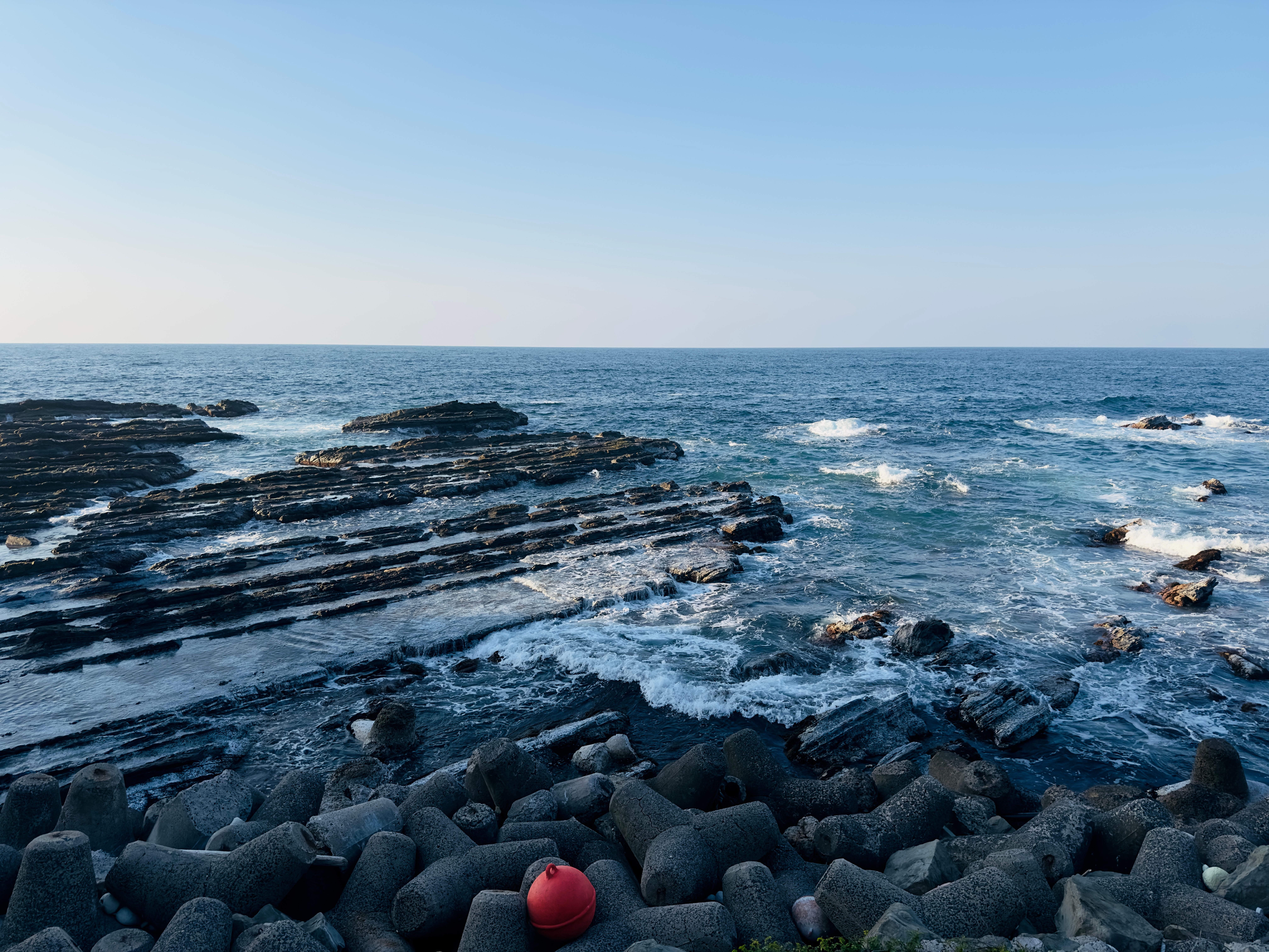Coastal Landscapes with Rocky Shoreline and Blue Sea · Free Stock Photo