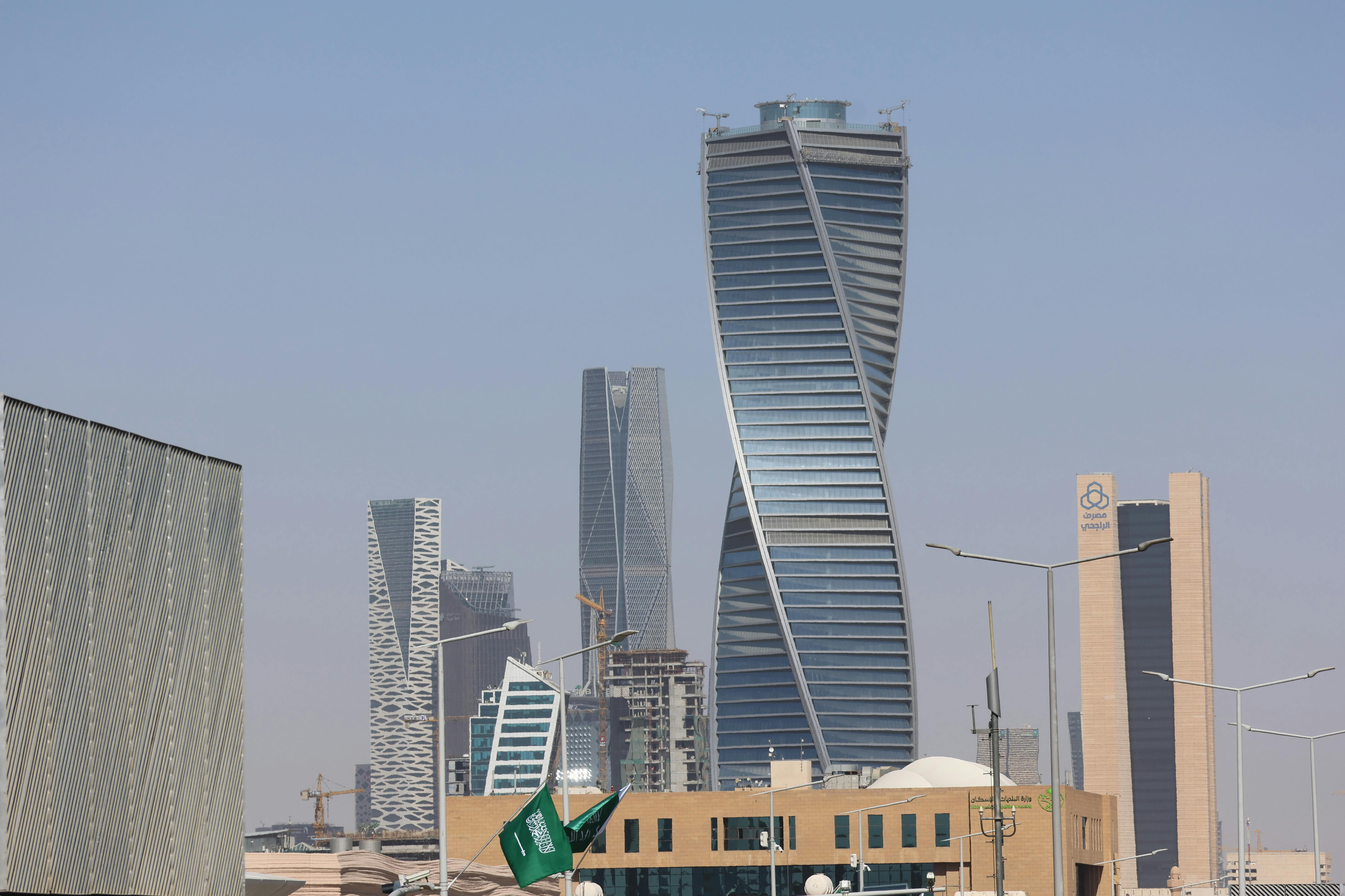 Modern Riyadh Skyline with Iconic Buildings · Free Stock Photo