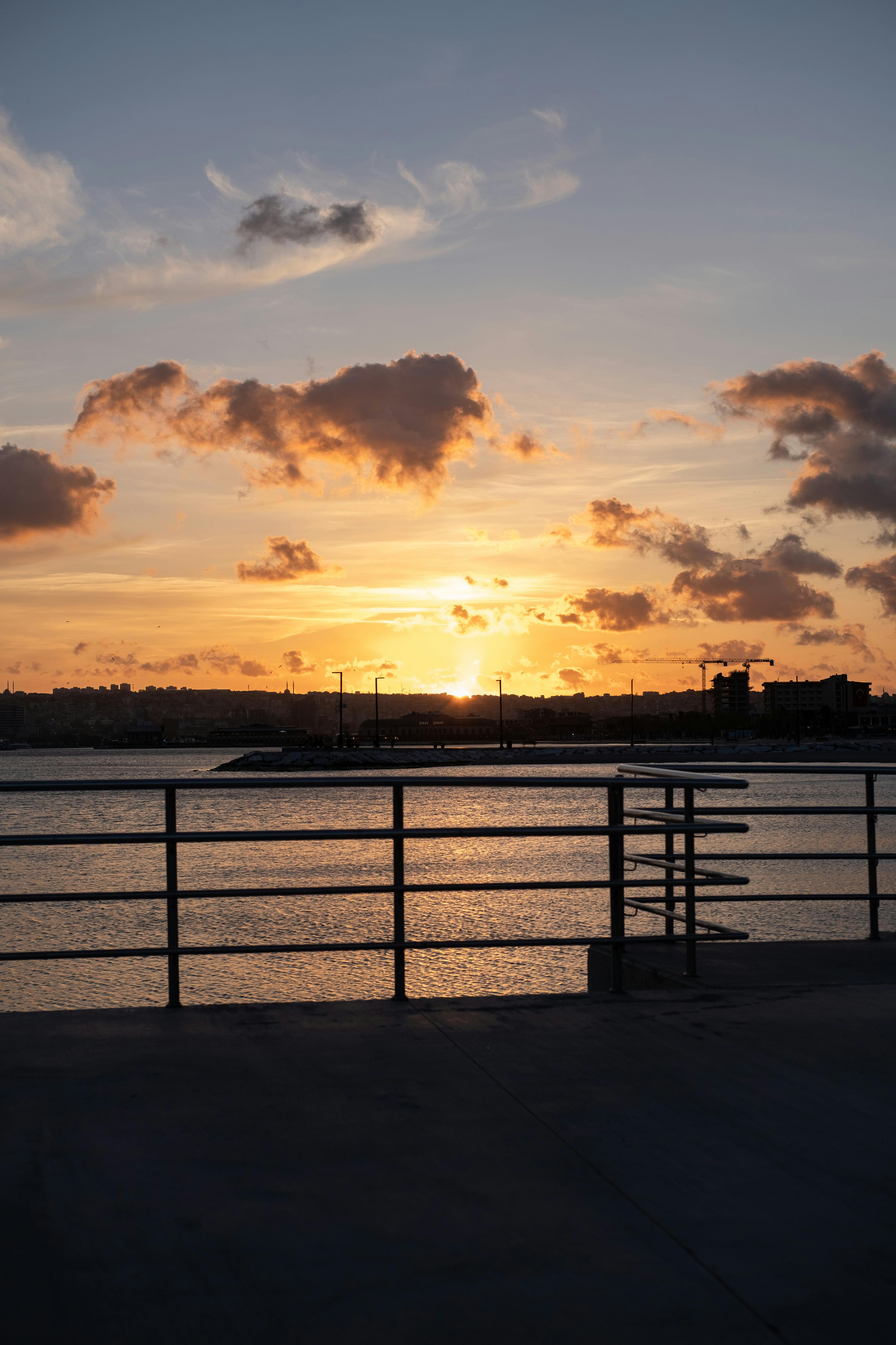 Railing Sunset Photos, Download The BEST Free Railing Sunset Stock ...