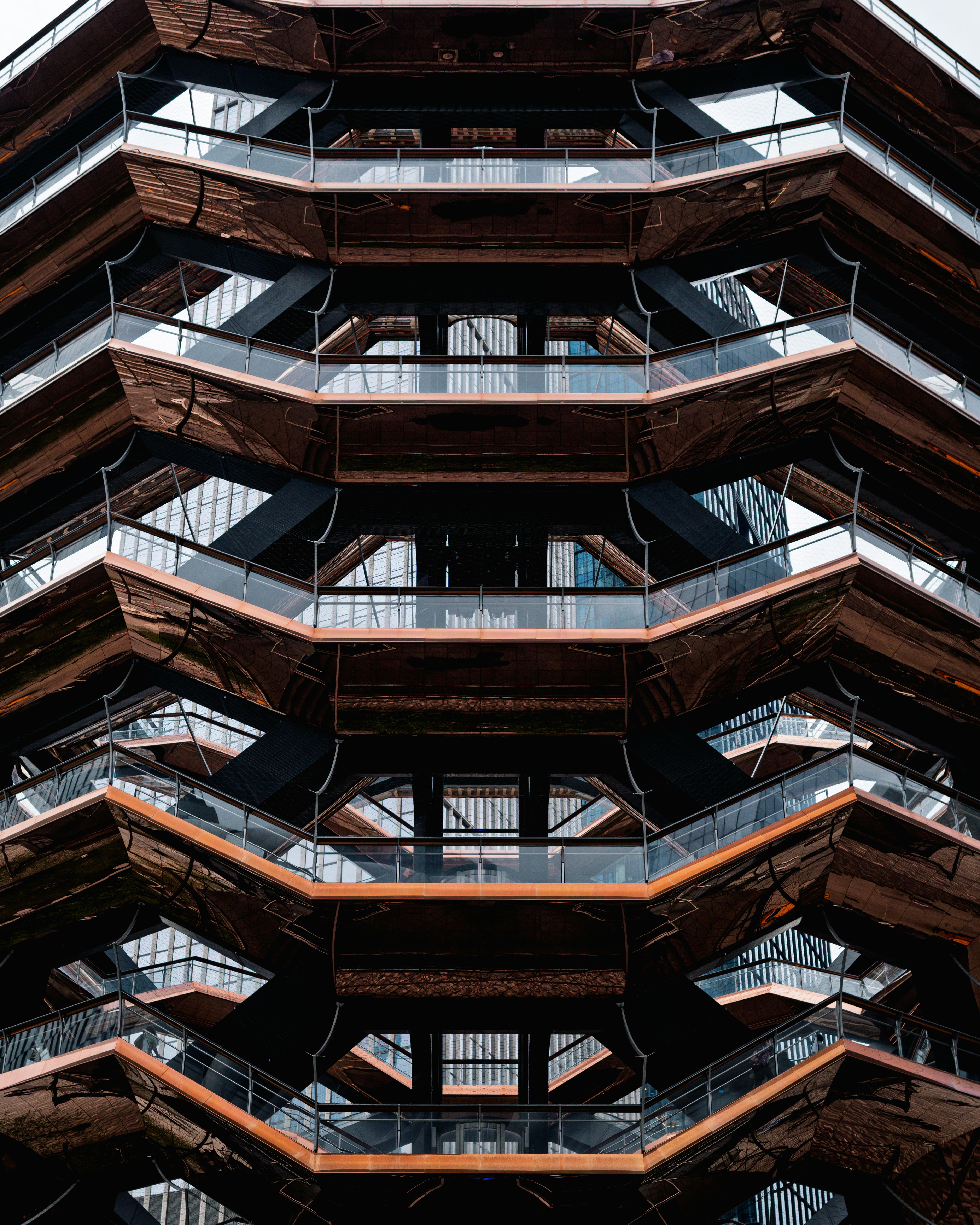 The Vessel in Hudson Yards Architectural Detail · Free Stock Photo