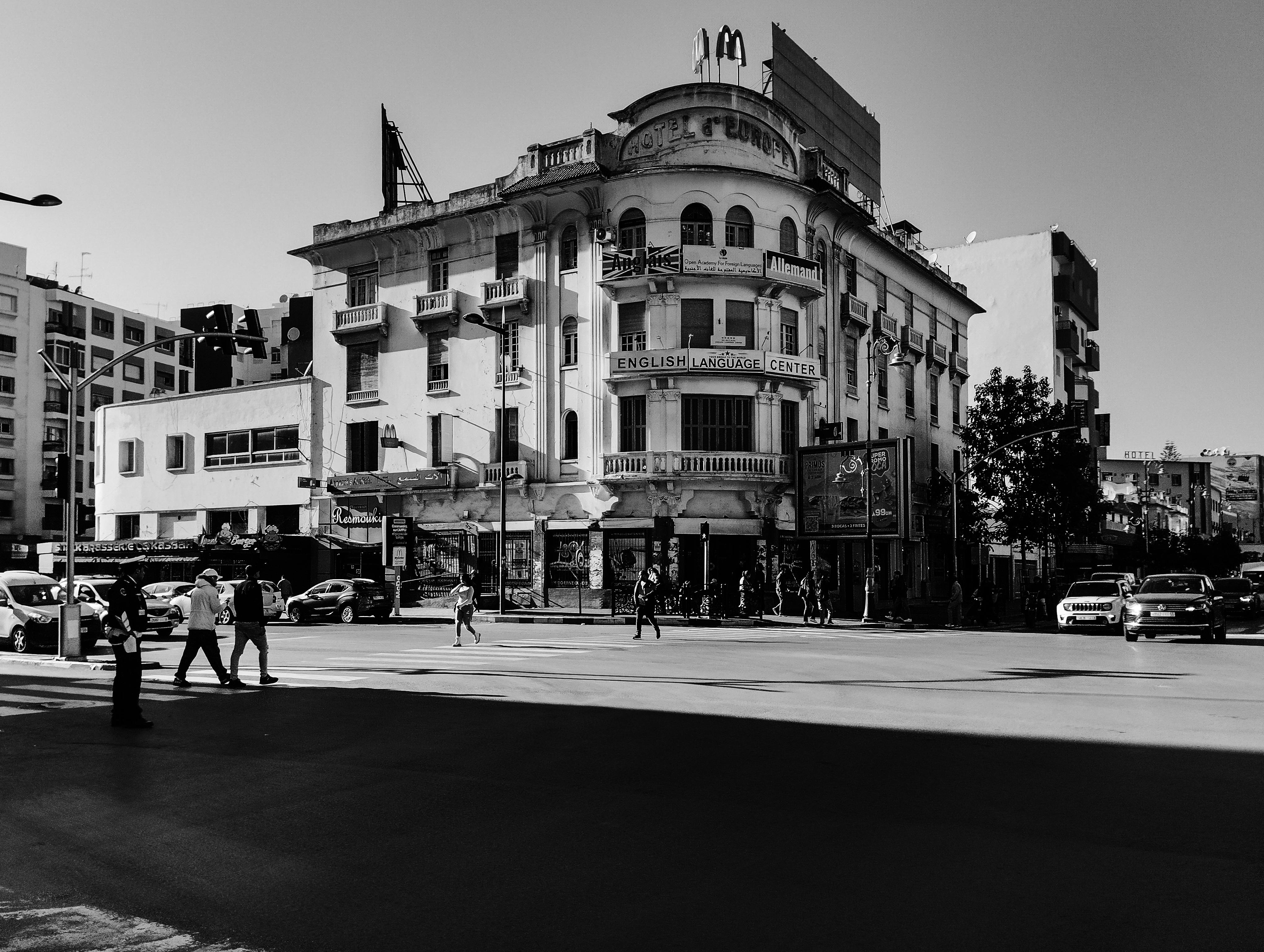 Historic Building and Street Scene in Kenitra · Free Stock Photo