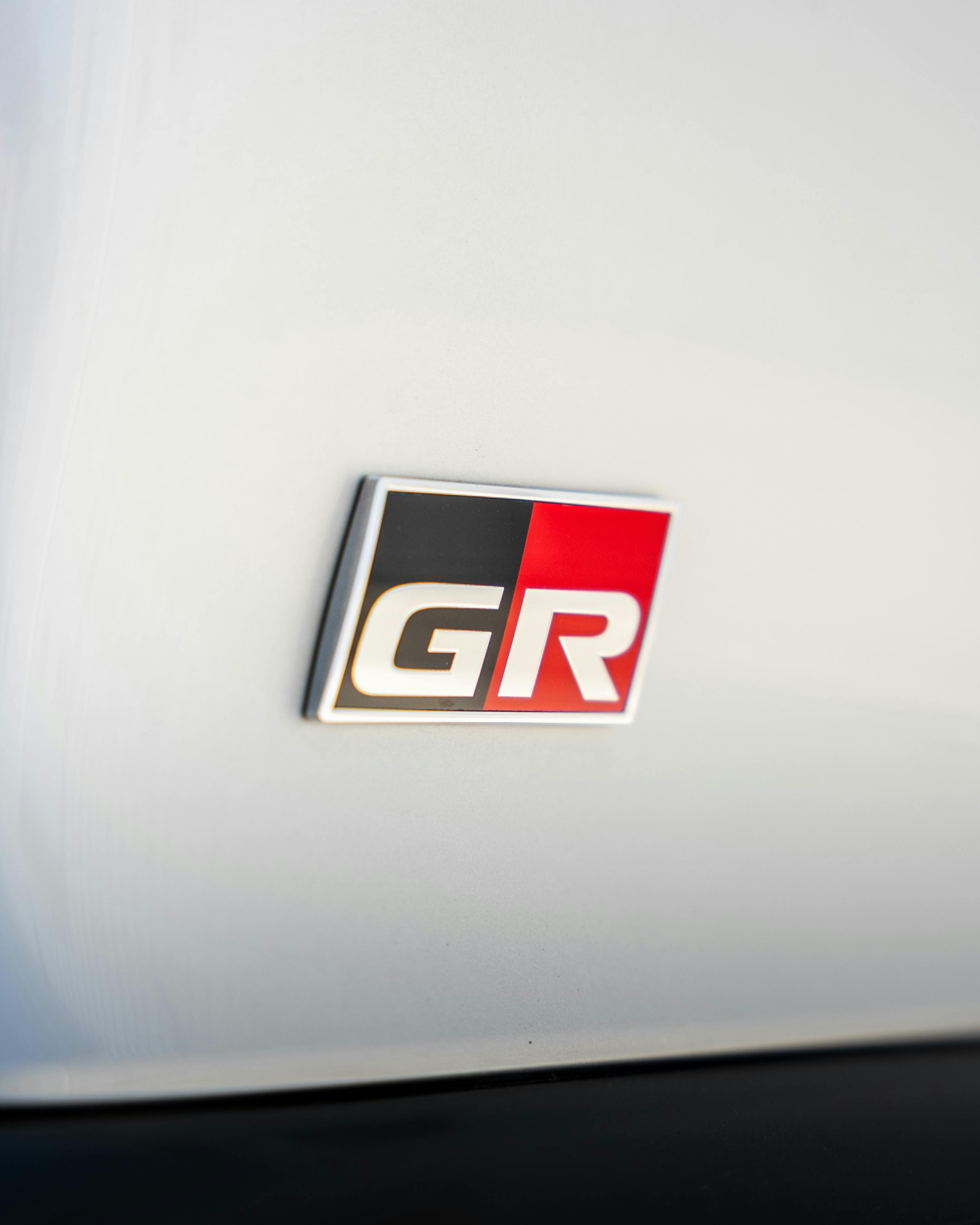 GR Emblem on Toyota Supra Sports Car · Free Stock Photo