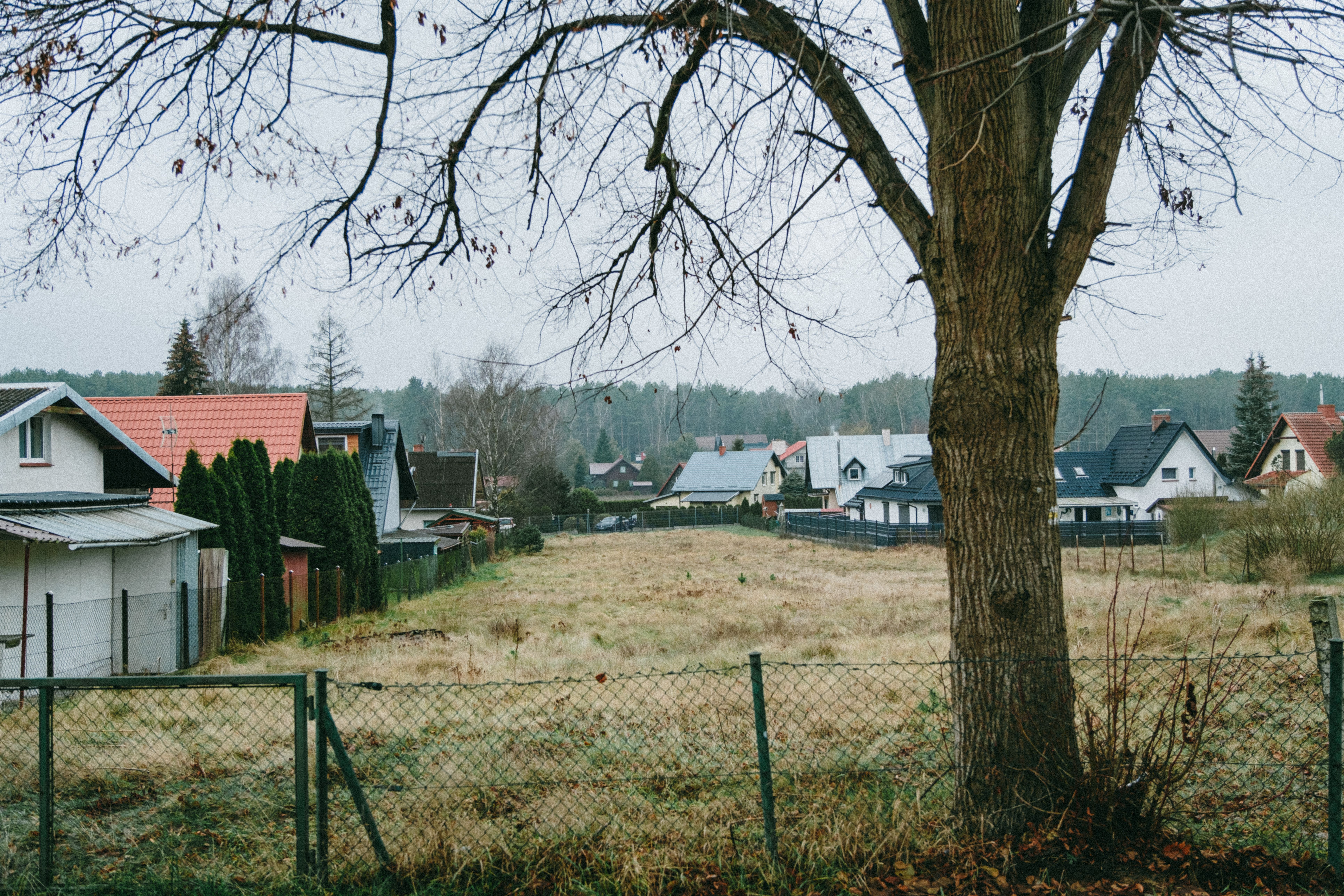 Charming Polish Village Scene in Early Spring · Free Stock Photo